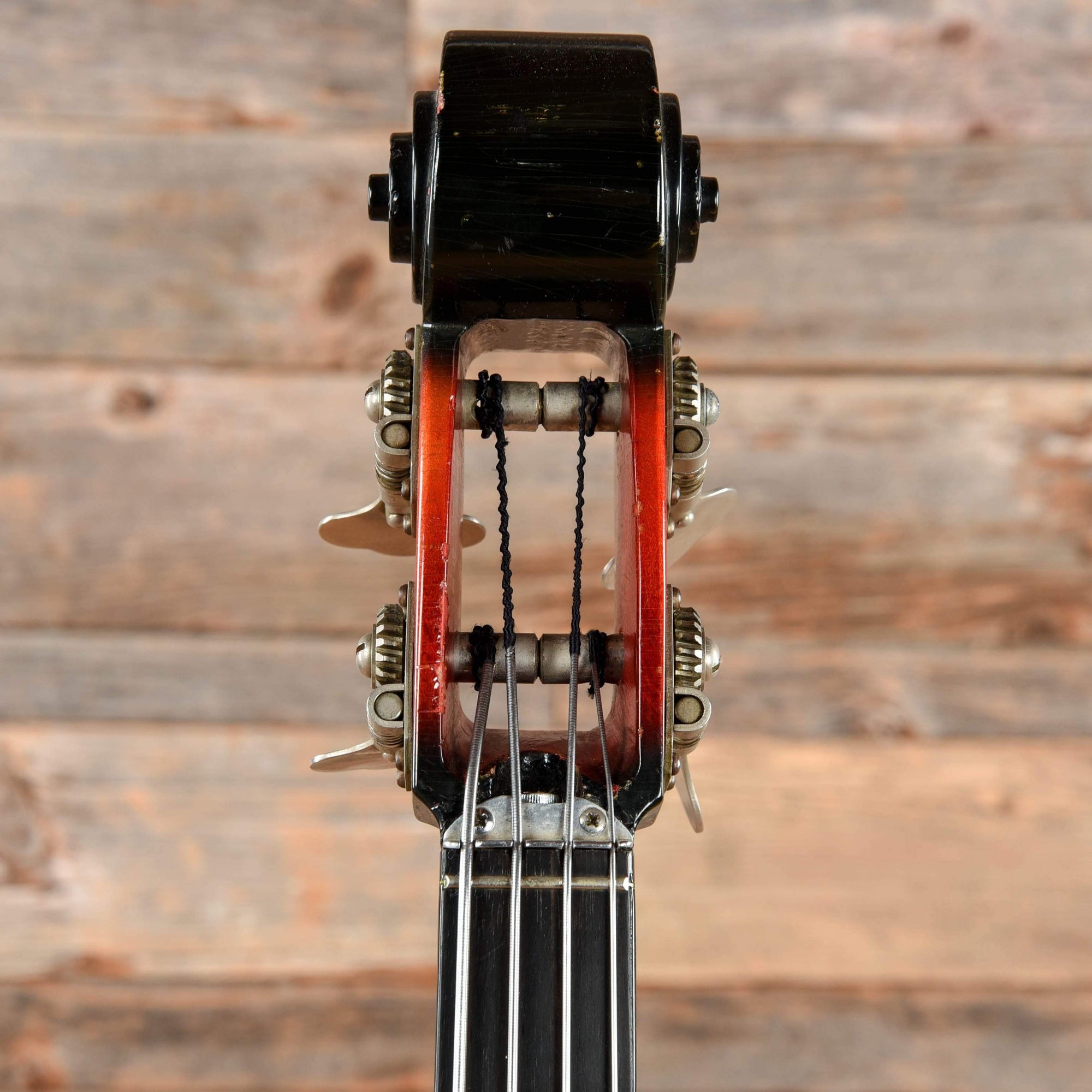 Ampeg ASB-1 Devil Bass Red Burst 1960s – Chicago Music Exchange