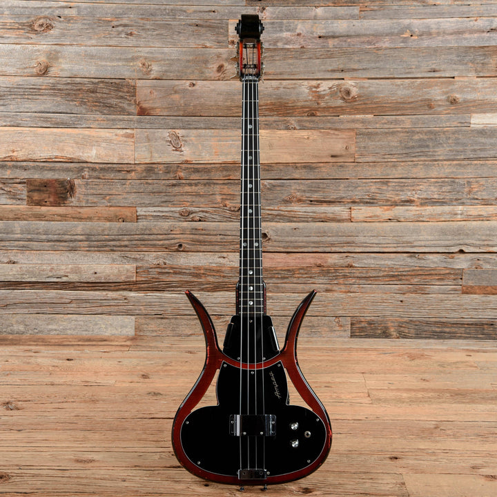 Ampeg ASB-1 Devil Bass Red Burst 1960s – Chicago Music Exchange