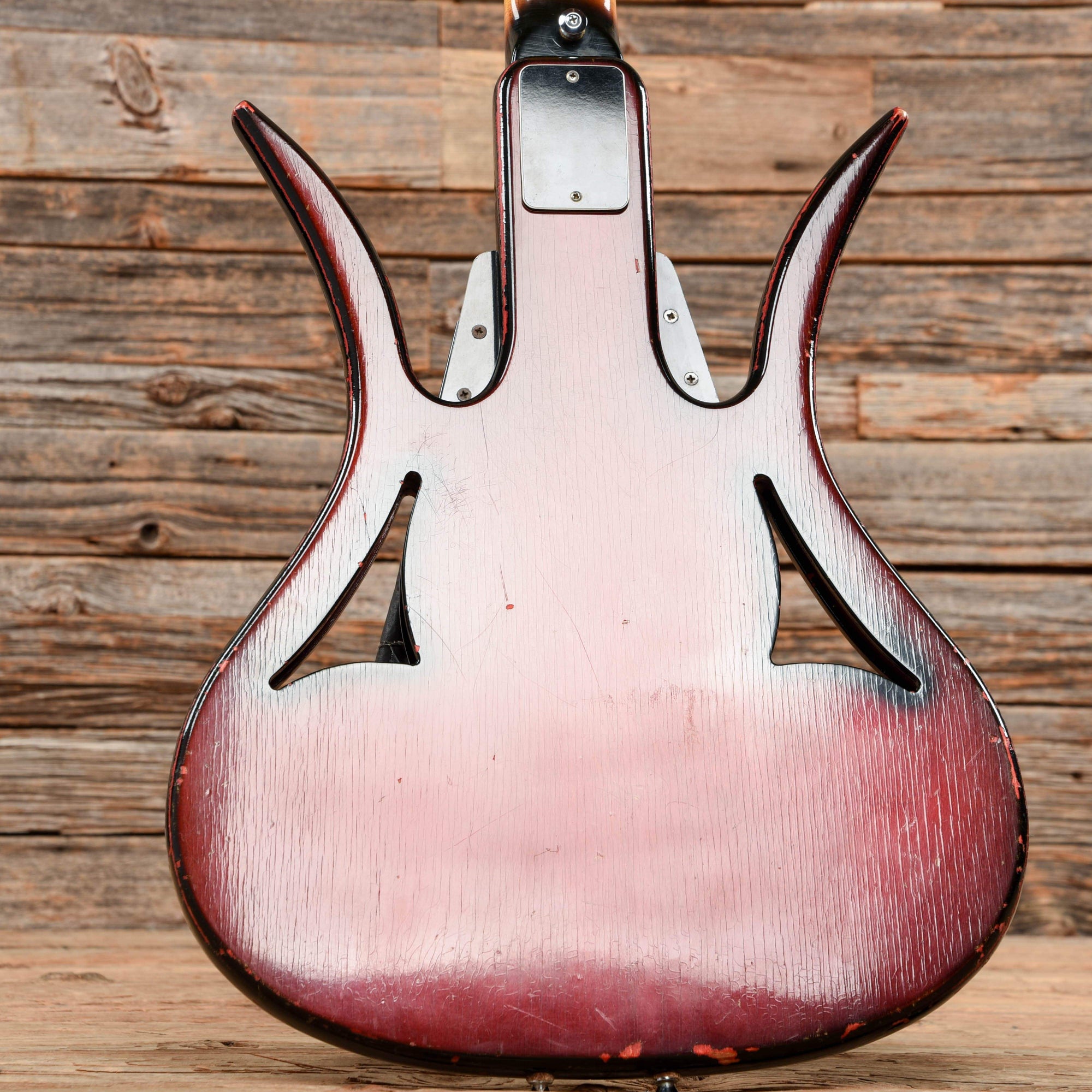 Ampeg ASB-1 Devil Bass Red Burst 1960s – Chicago Music Exchange