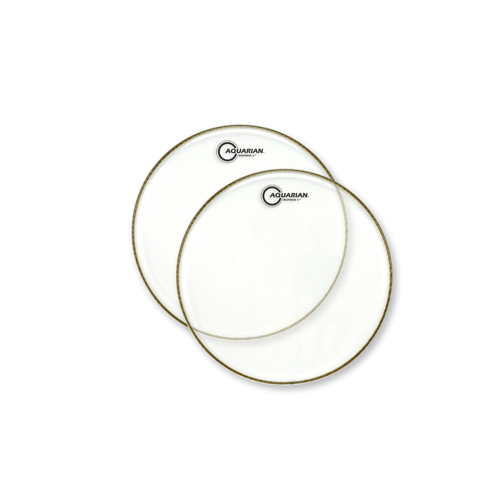 Aquarian 10" Response 2 Clear Batter (2 Pack Bundle) – Chicago Music ...