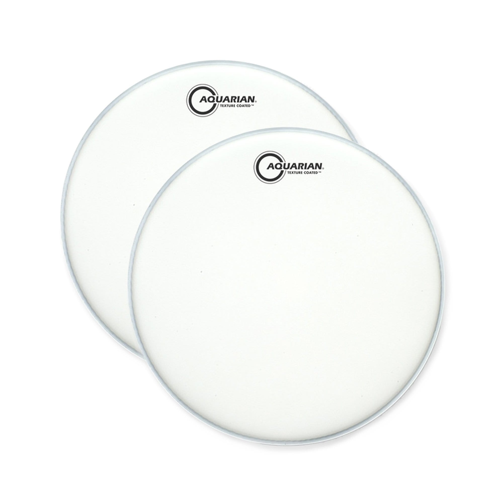 Aquarian 15" White Texture Coated Batter Drumhead (2 Pack Bundle ...