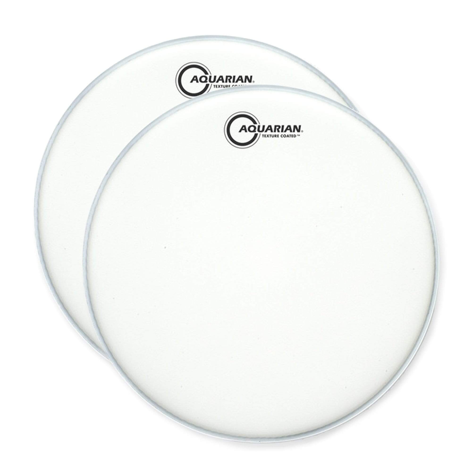 Aquarian 18" White Texture Coated Batter Drumhead (2 Pack Bundle ...