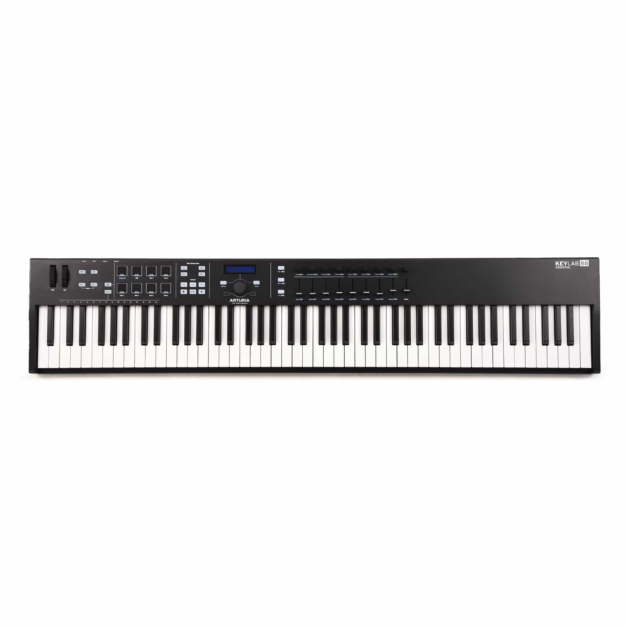 Arturia Keylab 88 Essential 88-Key MIDI Controller Black Edition ...