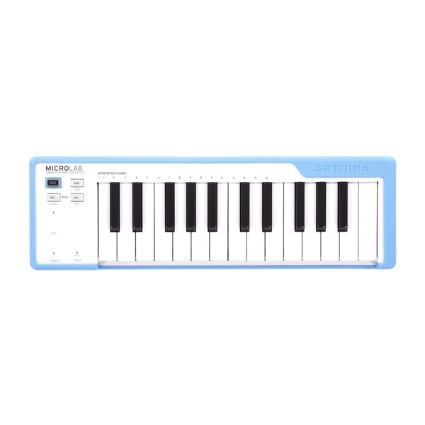 Arturia MicroLab Blue Portable 25-Key USB Controller – Chicago Music ...