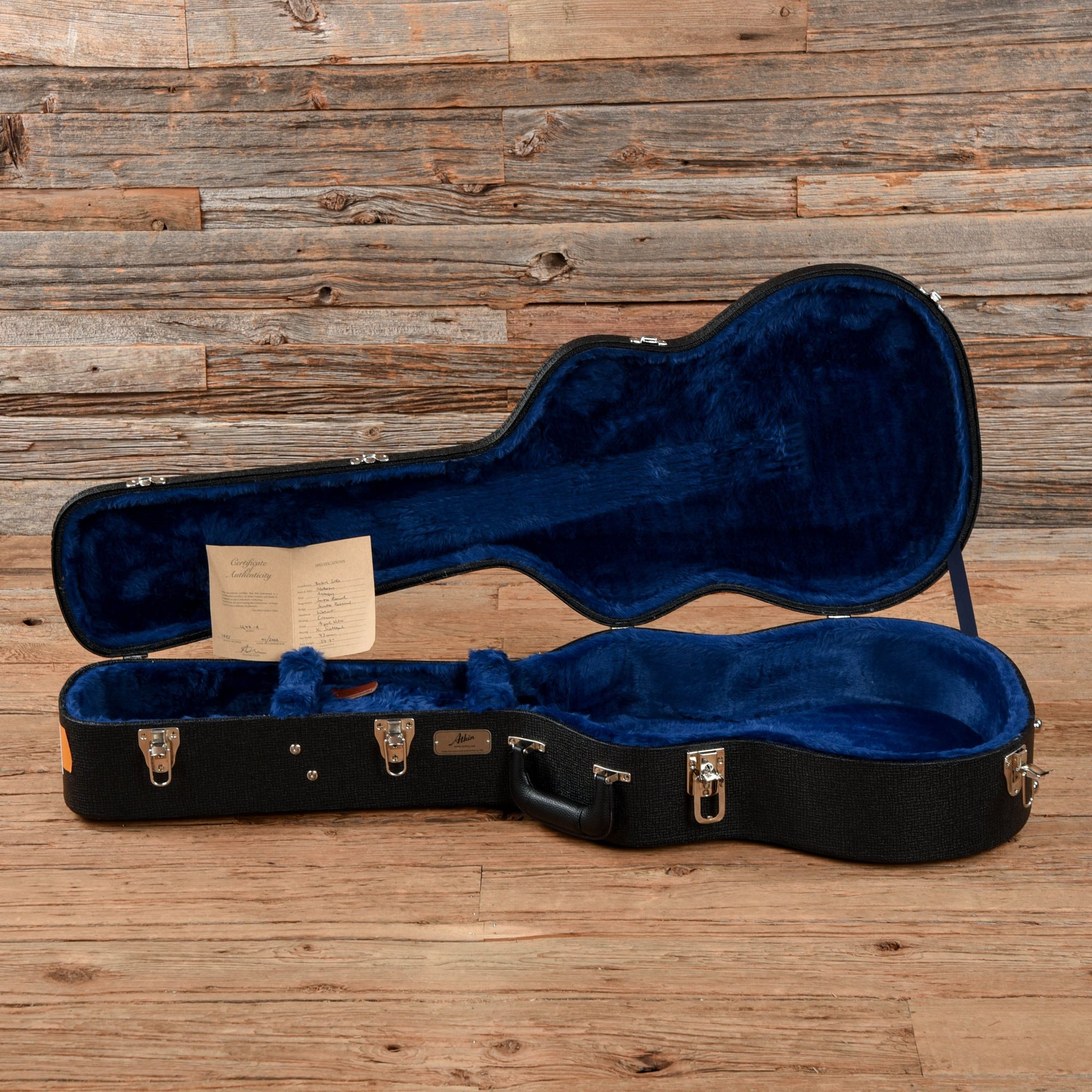 Atkin LG47-A The Forty Seven Aged Baked Sitka/Mahogany Sunburst – Chicago Music Exchange