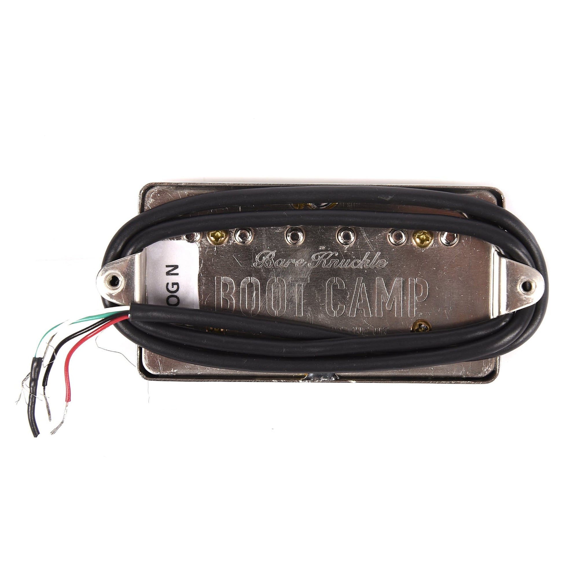 Bare Knuckle Boot Camp Humbucker Old Guard Neck Pickup Nickel – Chicago ...