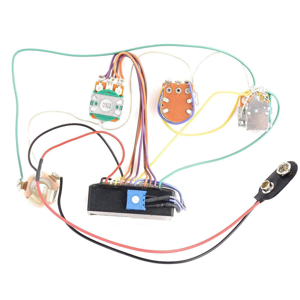 Bartolini Bass Preamp 2 Band EQ Bass/Treble Stack Plus Volume – Chicago ...