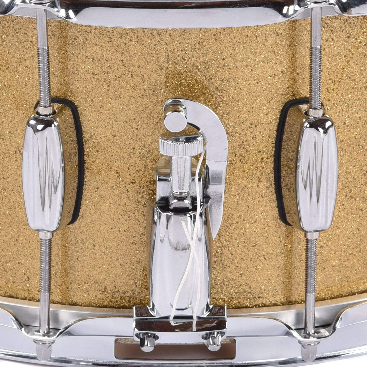 Barton Drum Co. 6.5x14 Maple Snare Drum Ginger Sparkle – Chicago Music ...