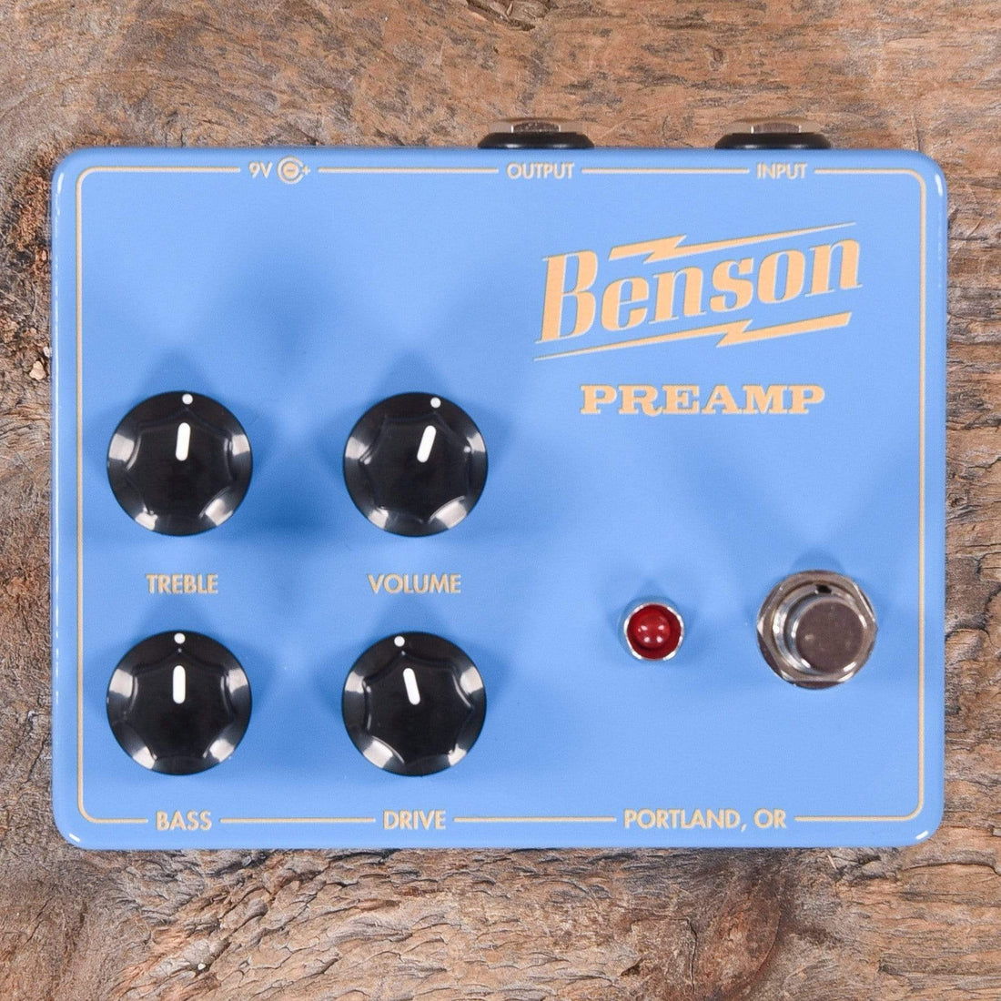 Benson Amps Preamp Pedal Blue – Chicago Music Exchange