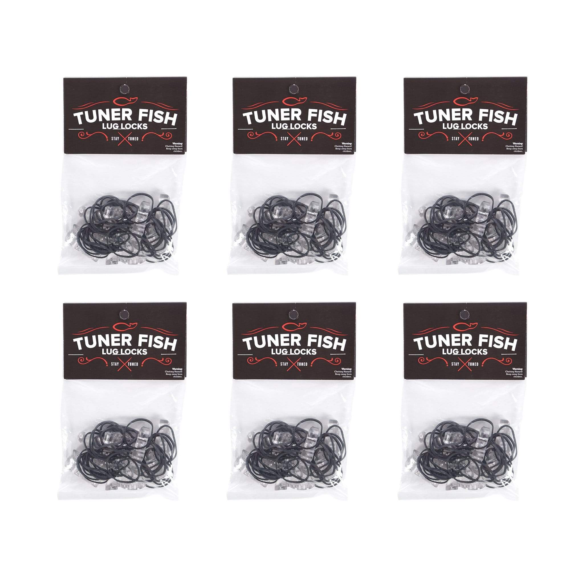 Tuner Fish Lug Locks Clear (60 Pack Bundle) – Chicago Music Exchange