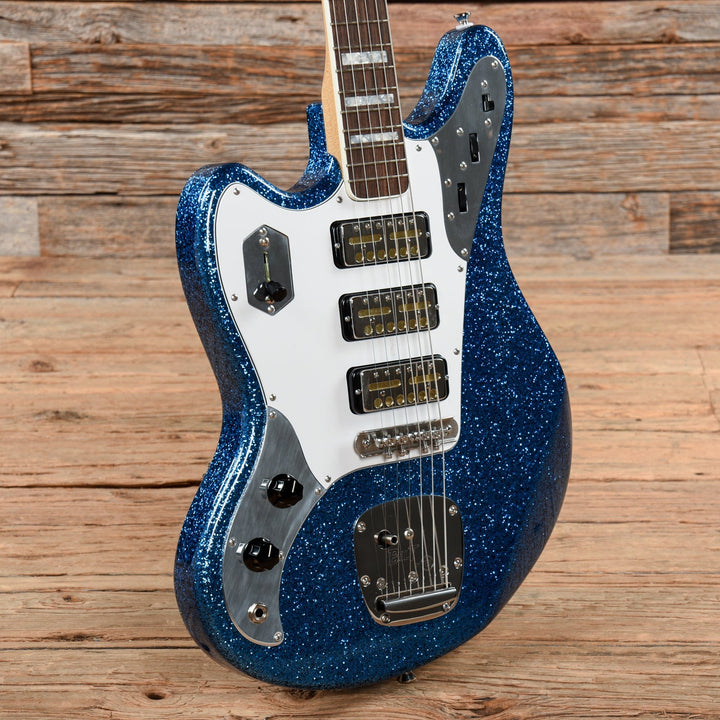 BilT Relevator Blue Sparkle LEFTY – Chicago Music Exchange
