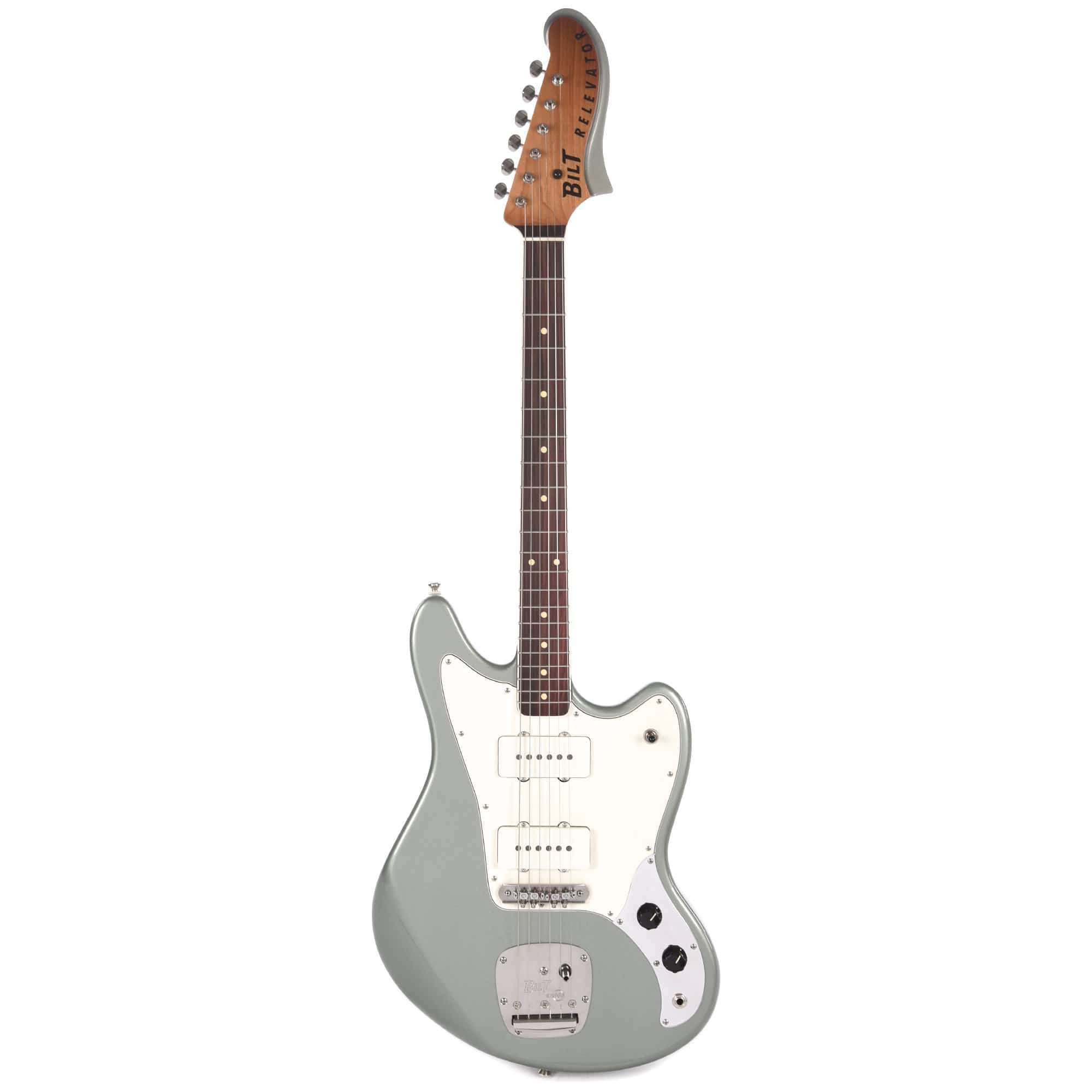 BilT Relevator LS Aged Ice Blue Metallic w/Mastery Vibrato/Bridge & Lo ...