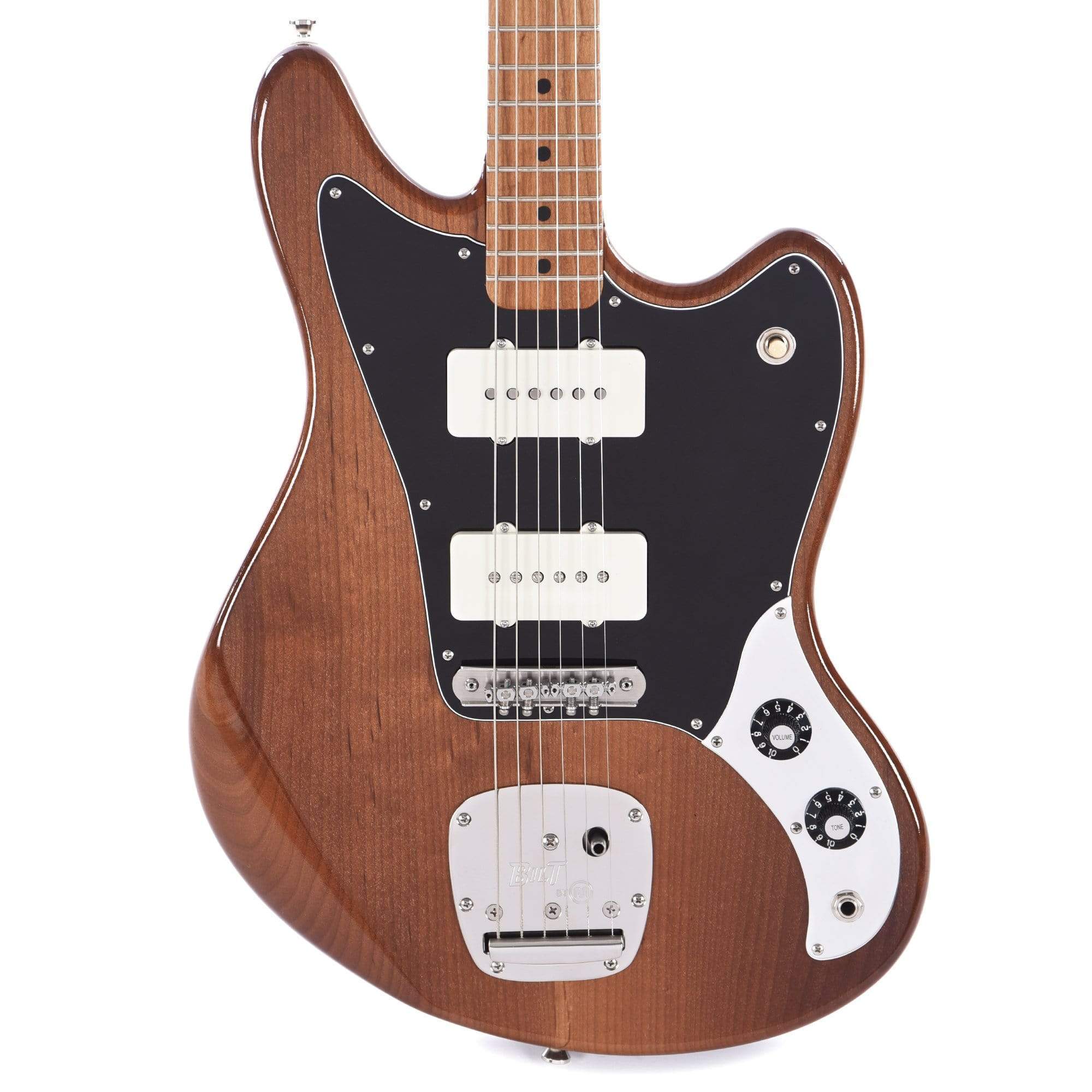 BilT Relevator LS Roasted Cypress Natural Tinted w/Black Pickguard Mas ...