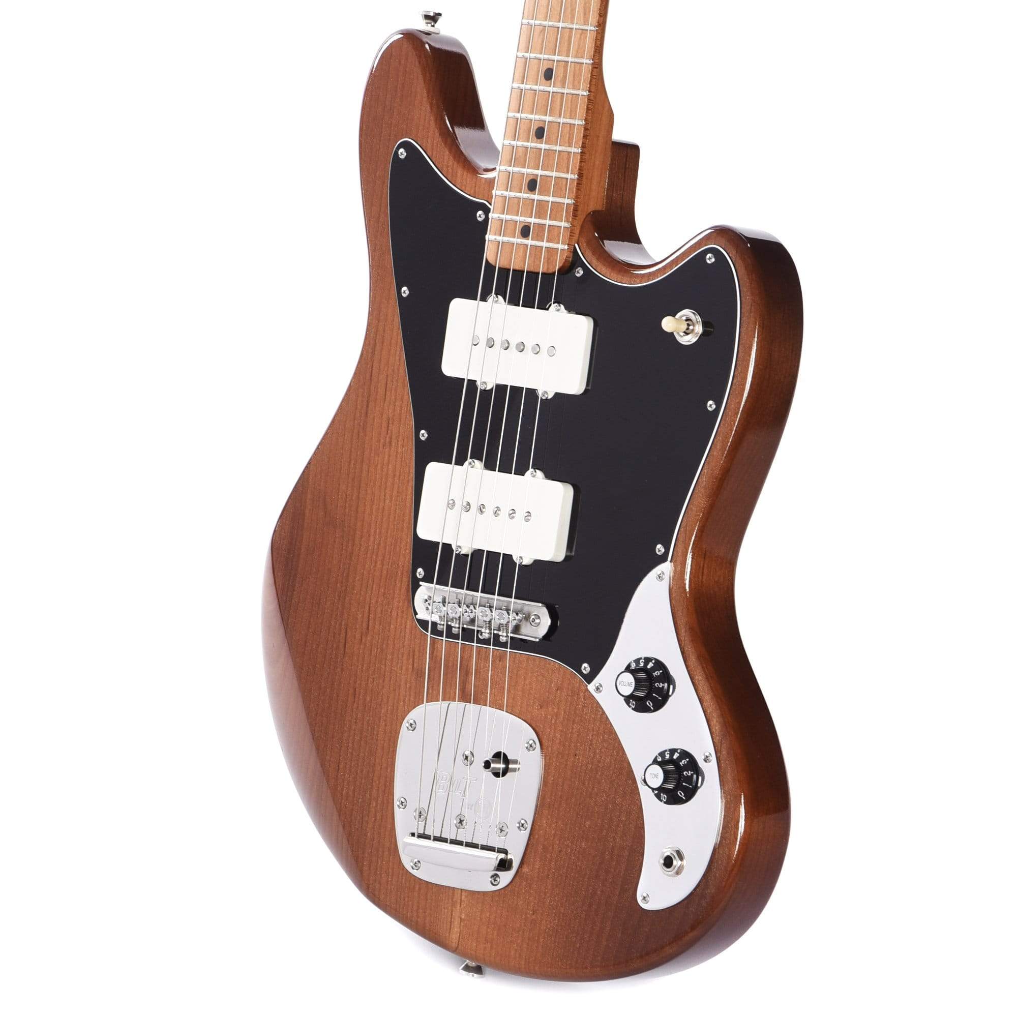 BilT Relevator LS Roasted Cypress Natural Tinted w/Black Pickguard Mas ...