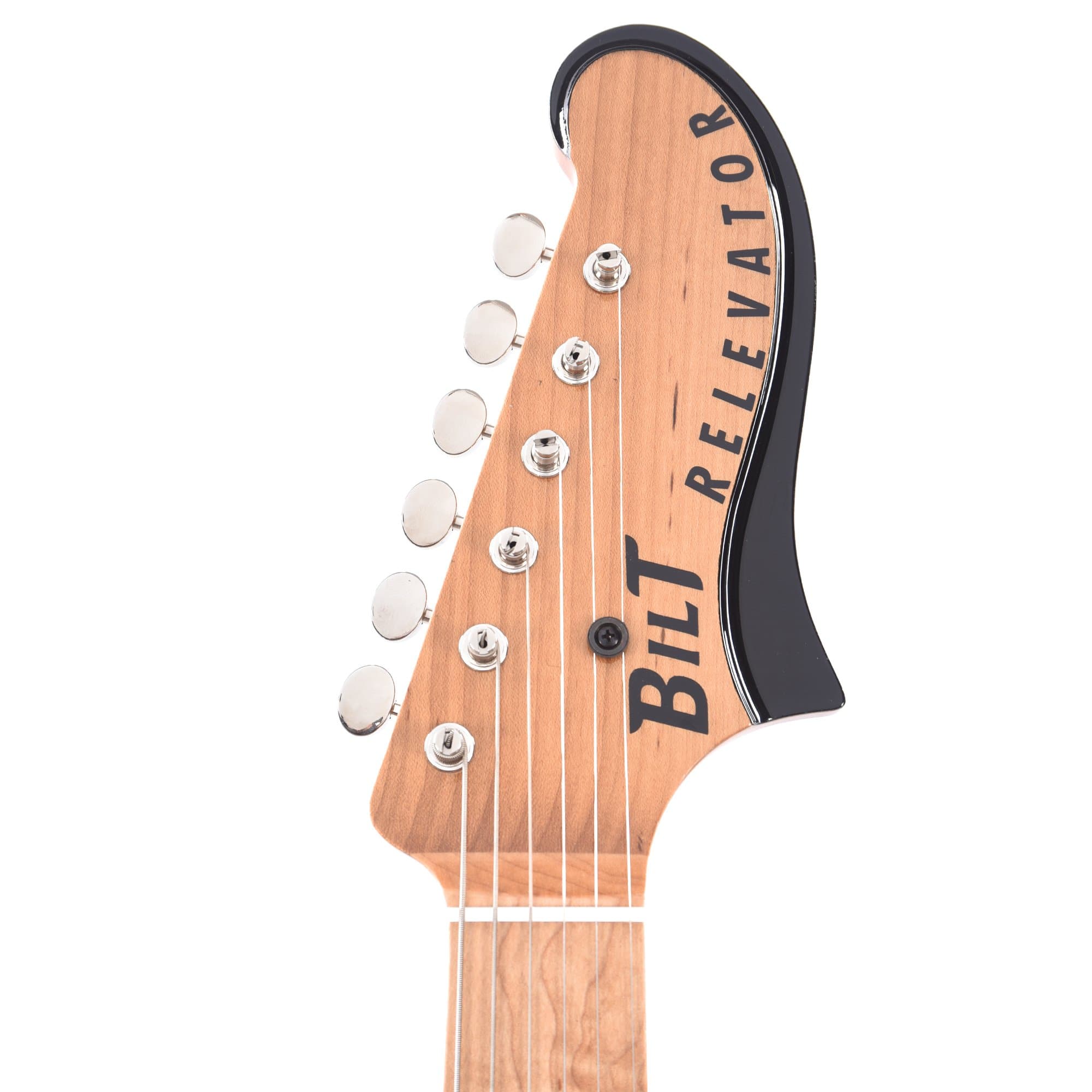 BilT Relevator LS Roasted Cypress Natural Tinted w/Black Pickguard Mas ...