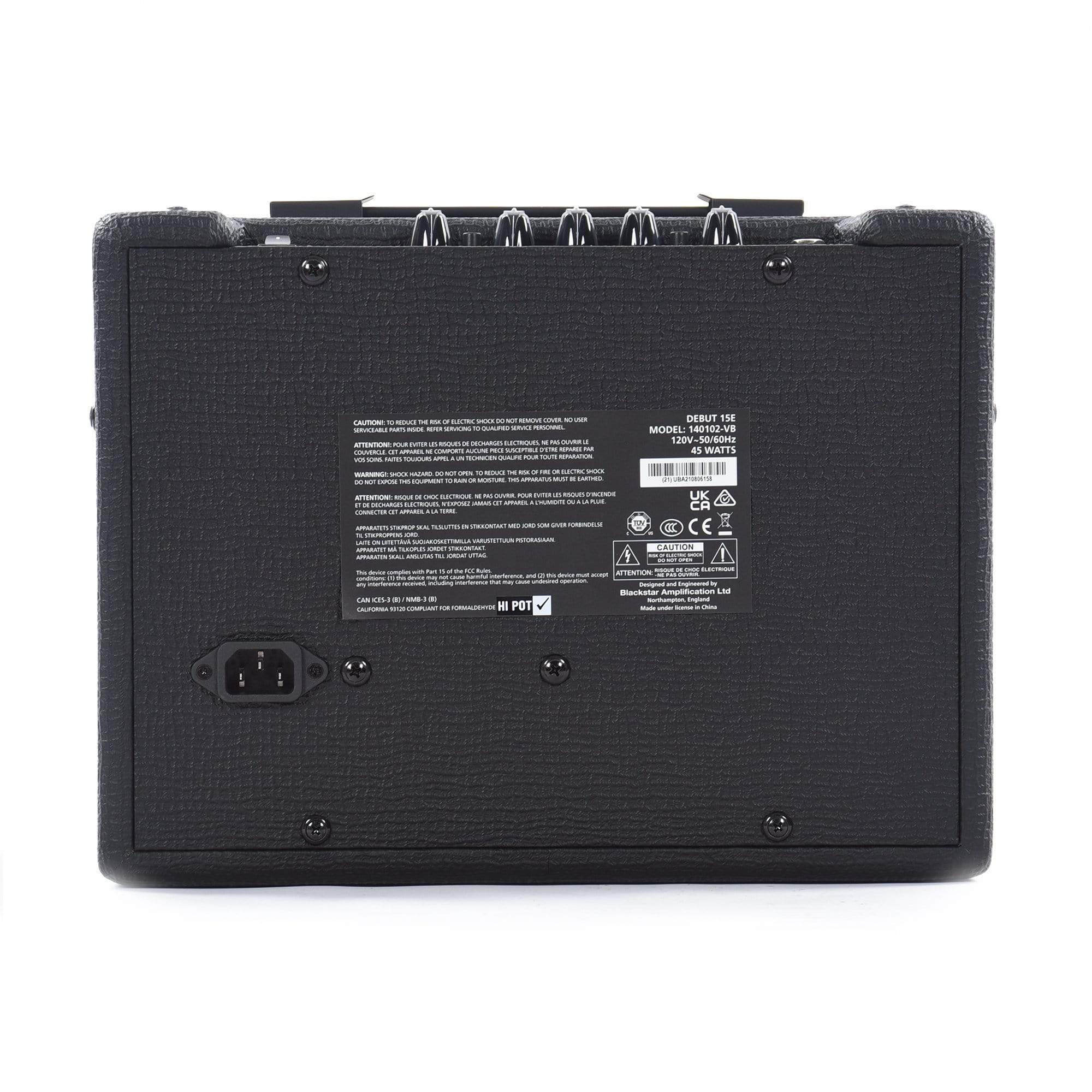 Blackstar Debut 15E Practice Amp 15W Black – Chicago Music Exchange