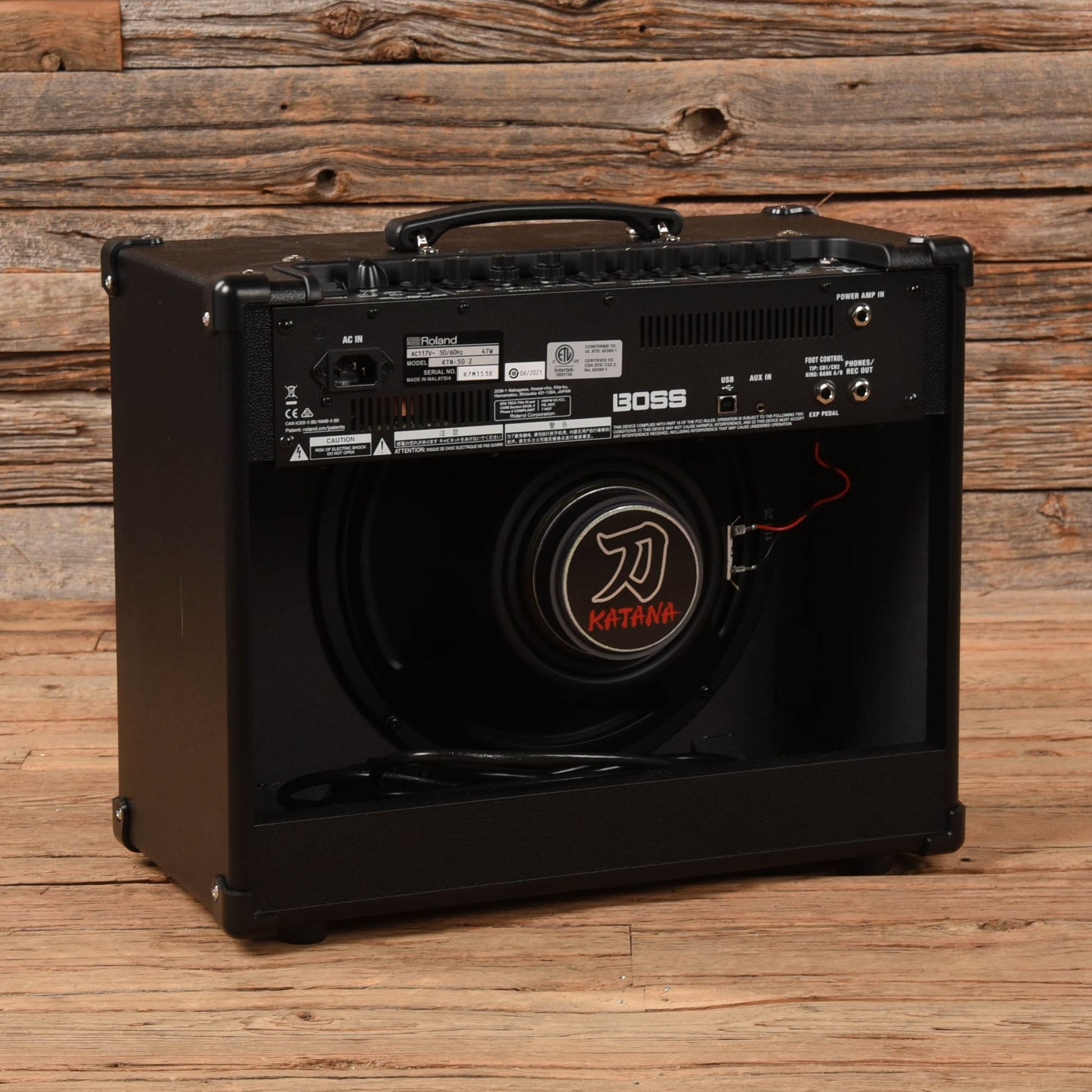 Boss Katana-50 MkII 50-Watt 1x12" Digital Modeling Guitar Combo ...