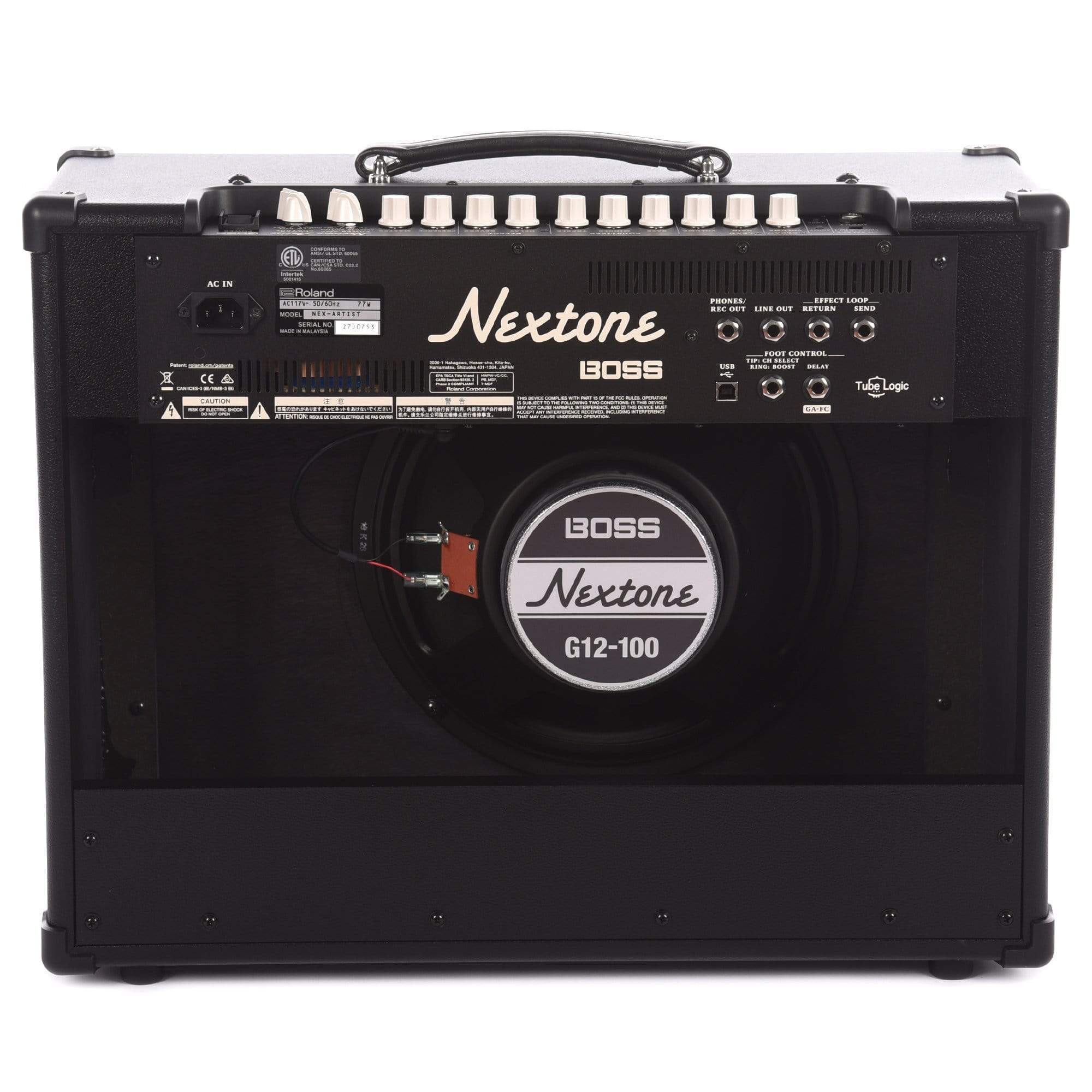 Boss Nextone Artist 80-watt 1x12" Combo Amp – Chicago Music Exchange