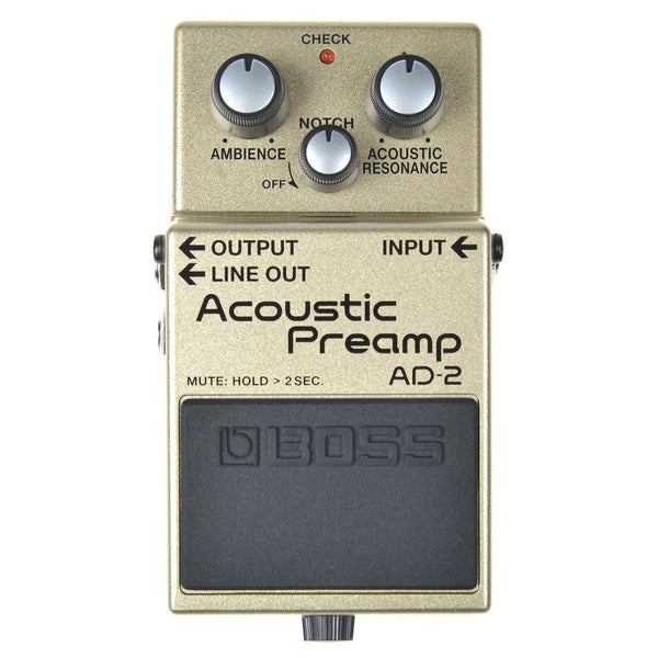Boss AD-2 Acoustic Preamp Pedal – Chicago Music Exchange