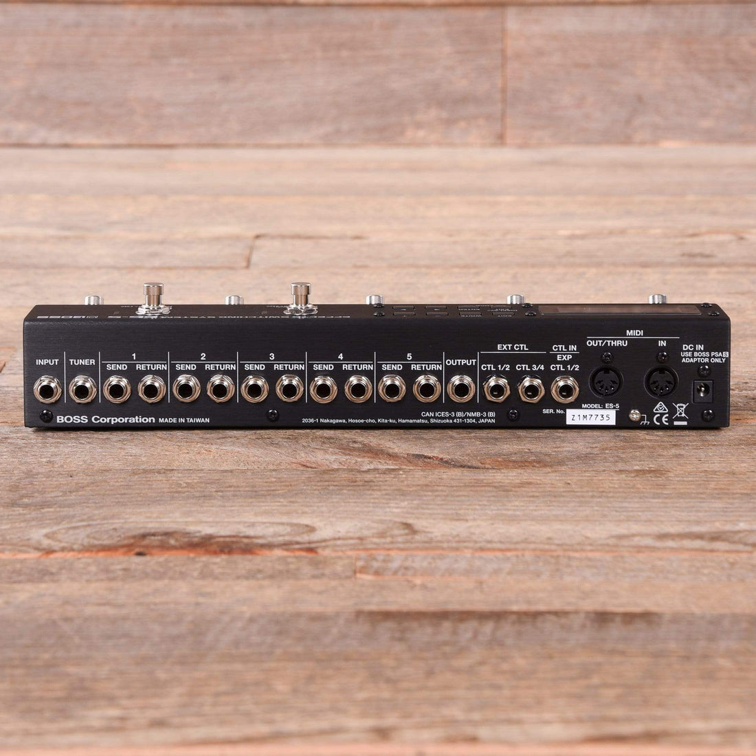 Boss ES-5 Effects Switching System – Chicago Music Exchange
