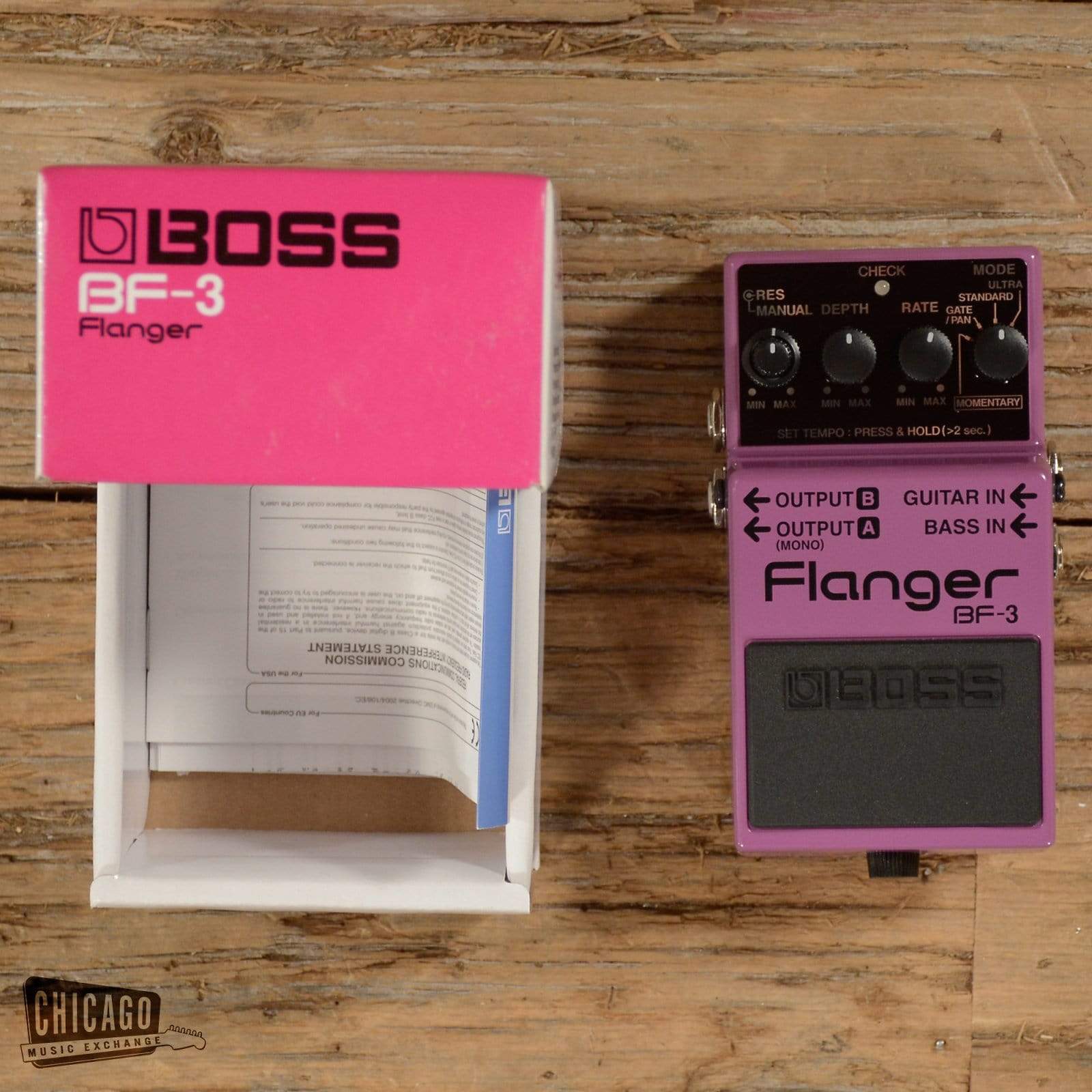 Boss BF-3 Flanger – Chicago Music Exchange
