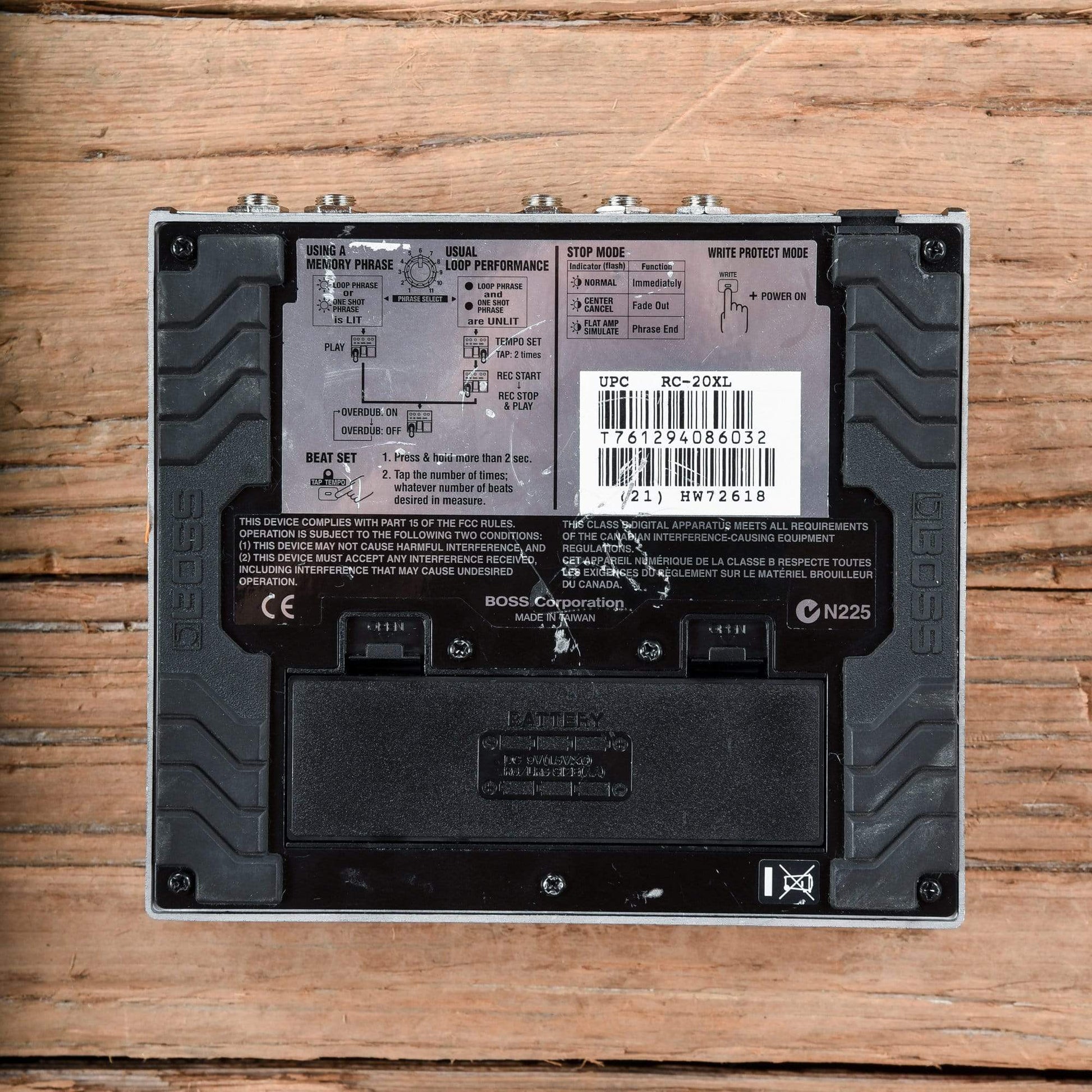 Boss RC-20XL Loop Station – Chicago Music Exchange