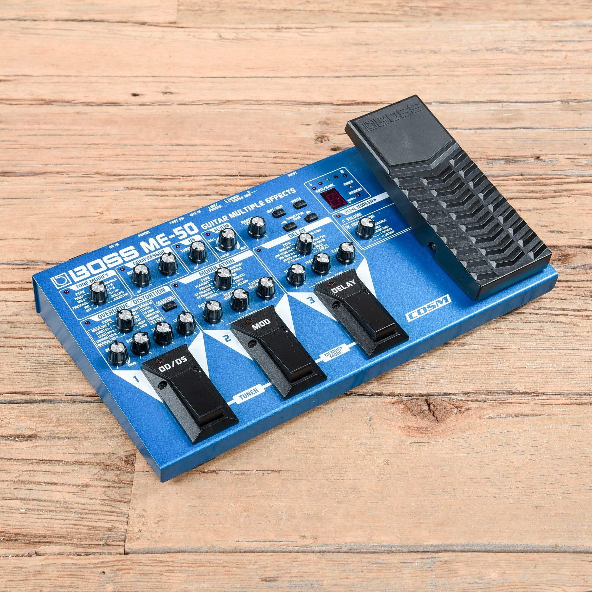 Boss ME-50 Guitar Multiple Effects – Chicago Music Exchange