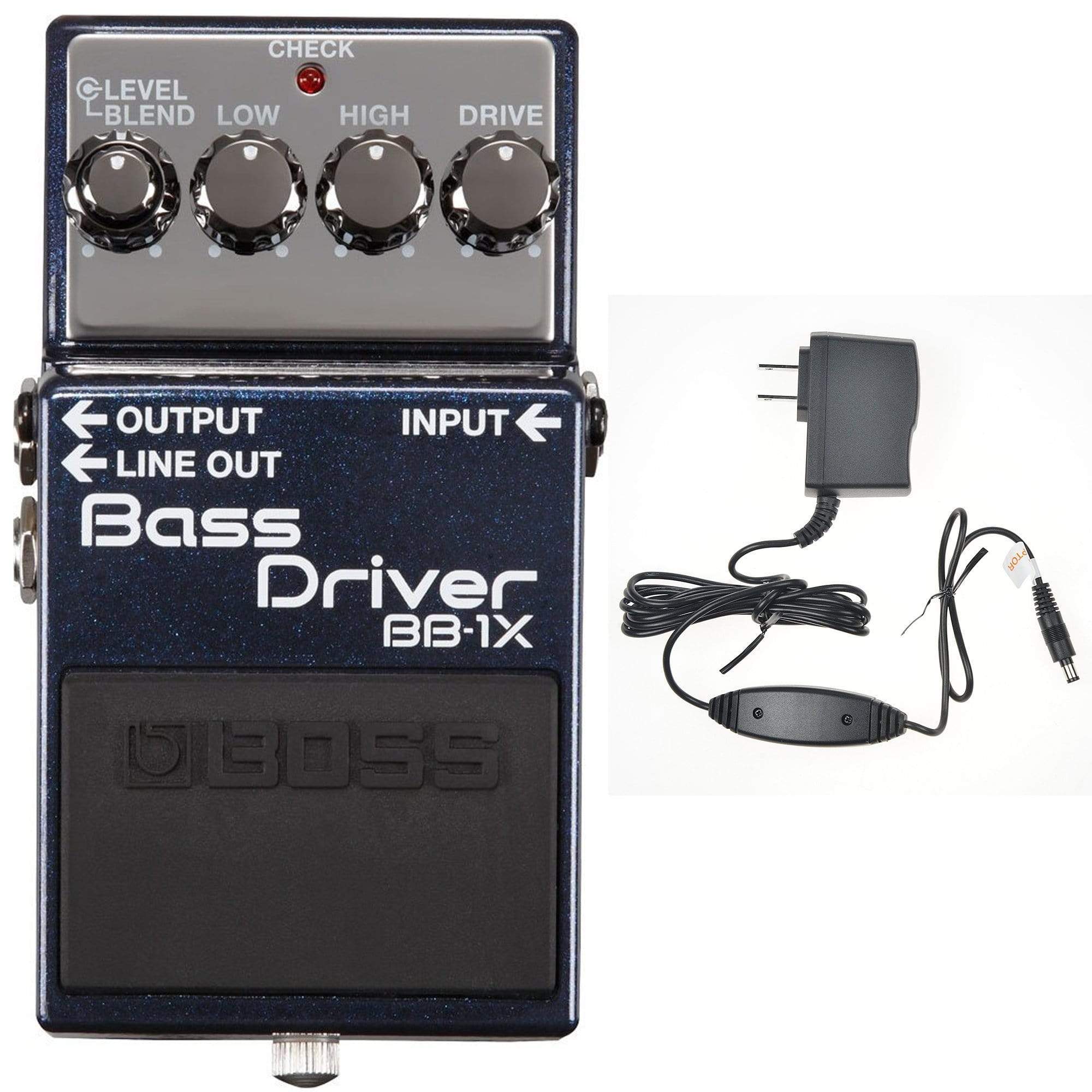 Boss BB-1X Bass Driver Bundle w/ Boss PSA-120S2 Power Supply – Chicago ...