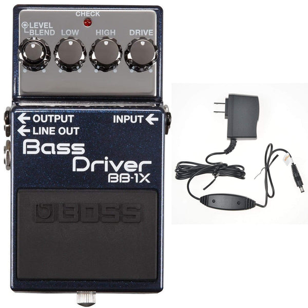 Boss BB-1X Bass Driver Bundle w/ Boss PSA-120S2 Power Supply – Chicago ...