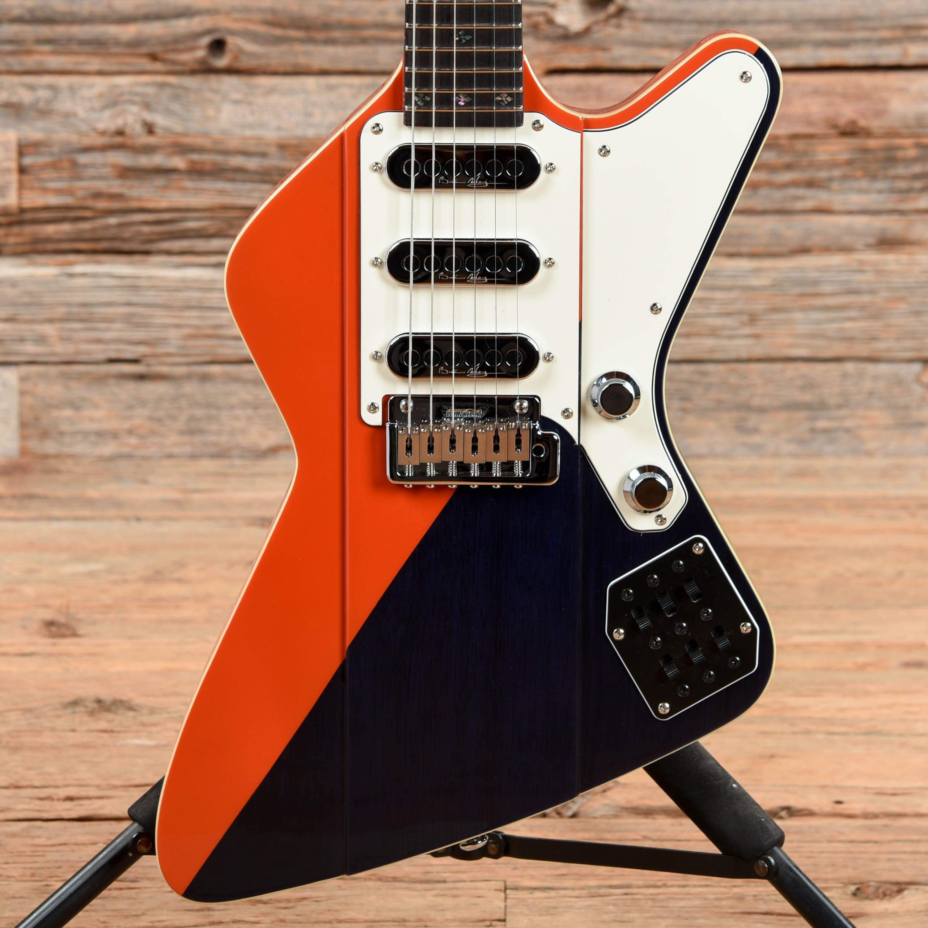 Brian May Guitars Arielle Signature Burnt Orange \ Translucent Blue 20 ...
