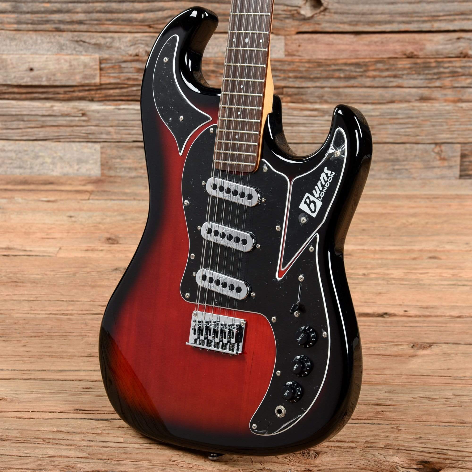 Burns Bison Double Six 12-String Redburst 2002 – Chicago Music Exchange