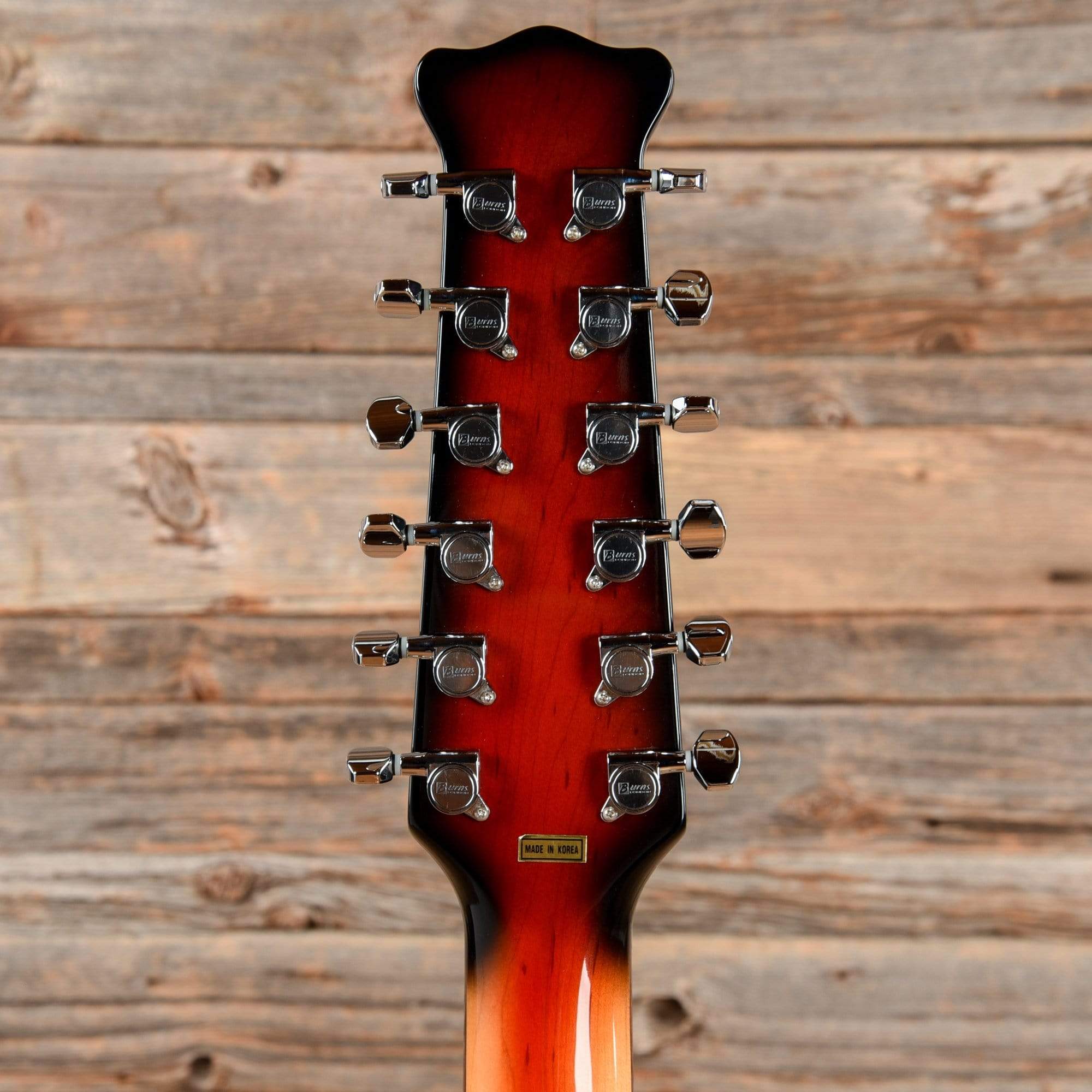 Burns Bison Double Six 12-String Redburst 2002 – Chicago Music Exchange