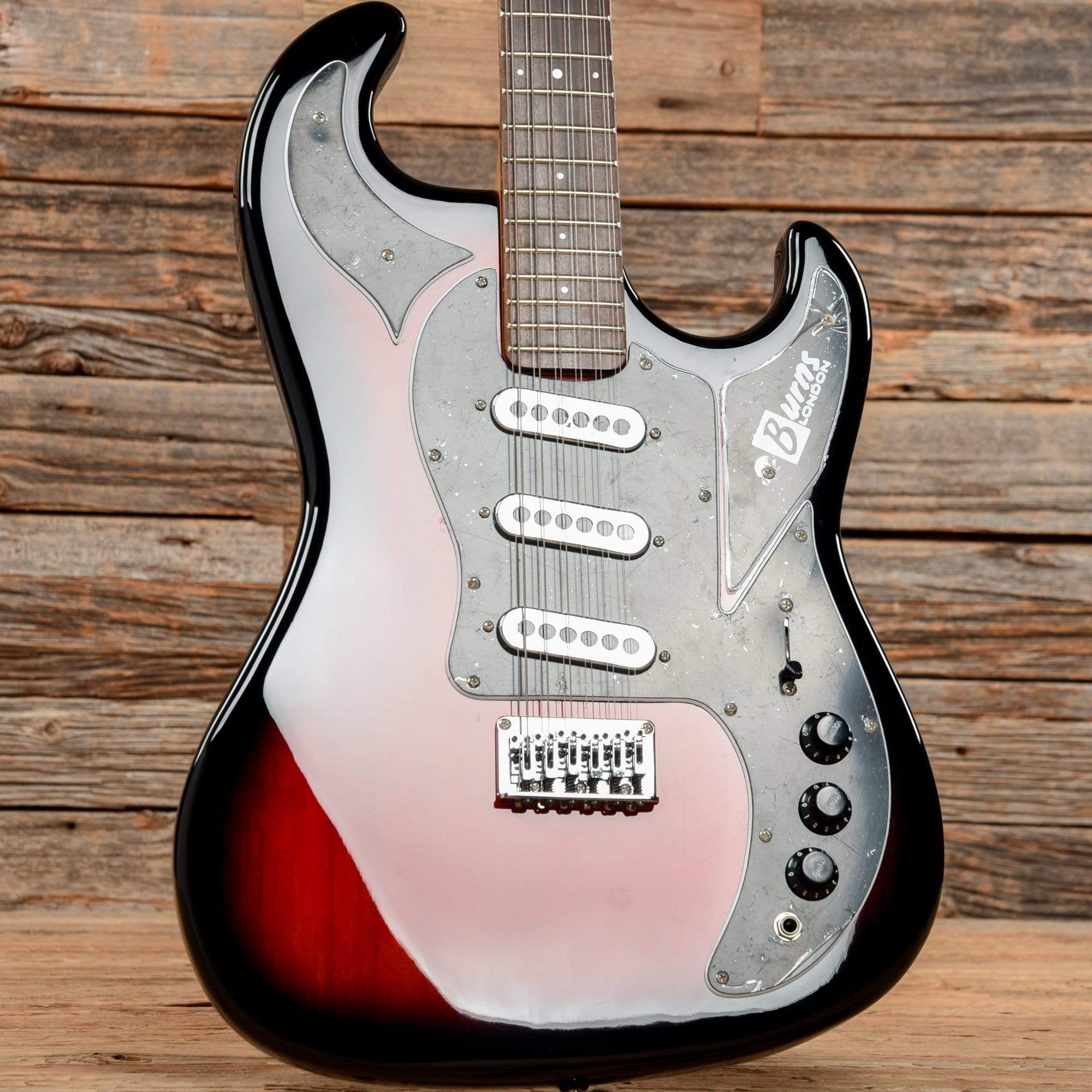 Burns Bison Double Six 12-String Redburst 2002 – Chicago Music Exchange