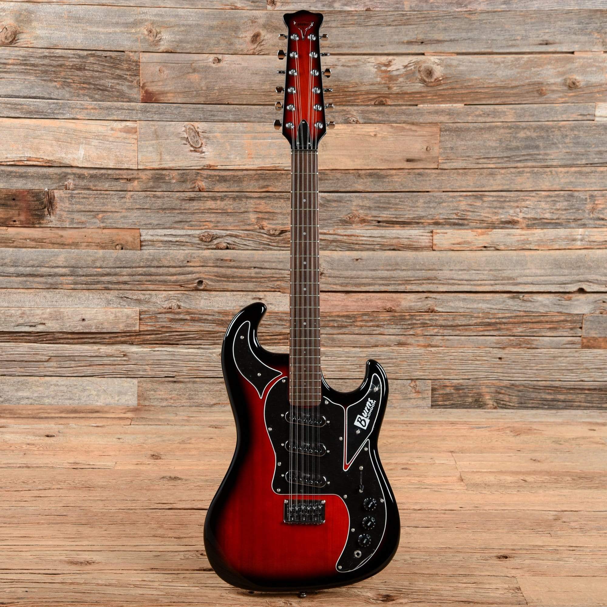 Burns Bison Double Six 12-String Redburst 2002 – Chicago Music Exchange