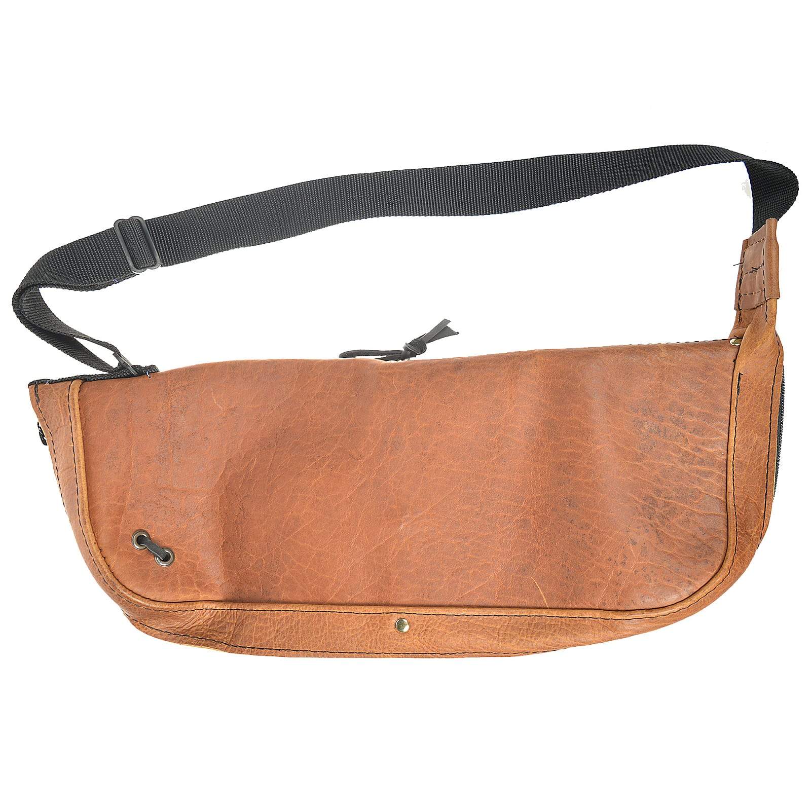 Cac Sac Leather Stick Bag Brown – Chicago Music Exchange