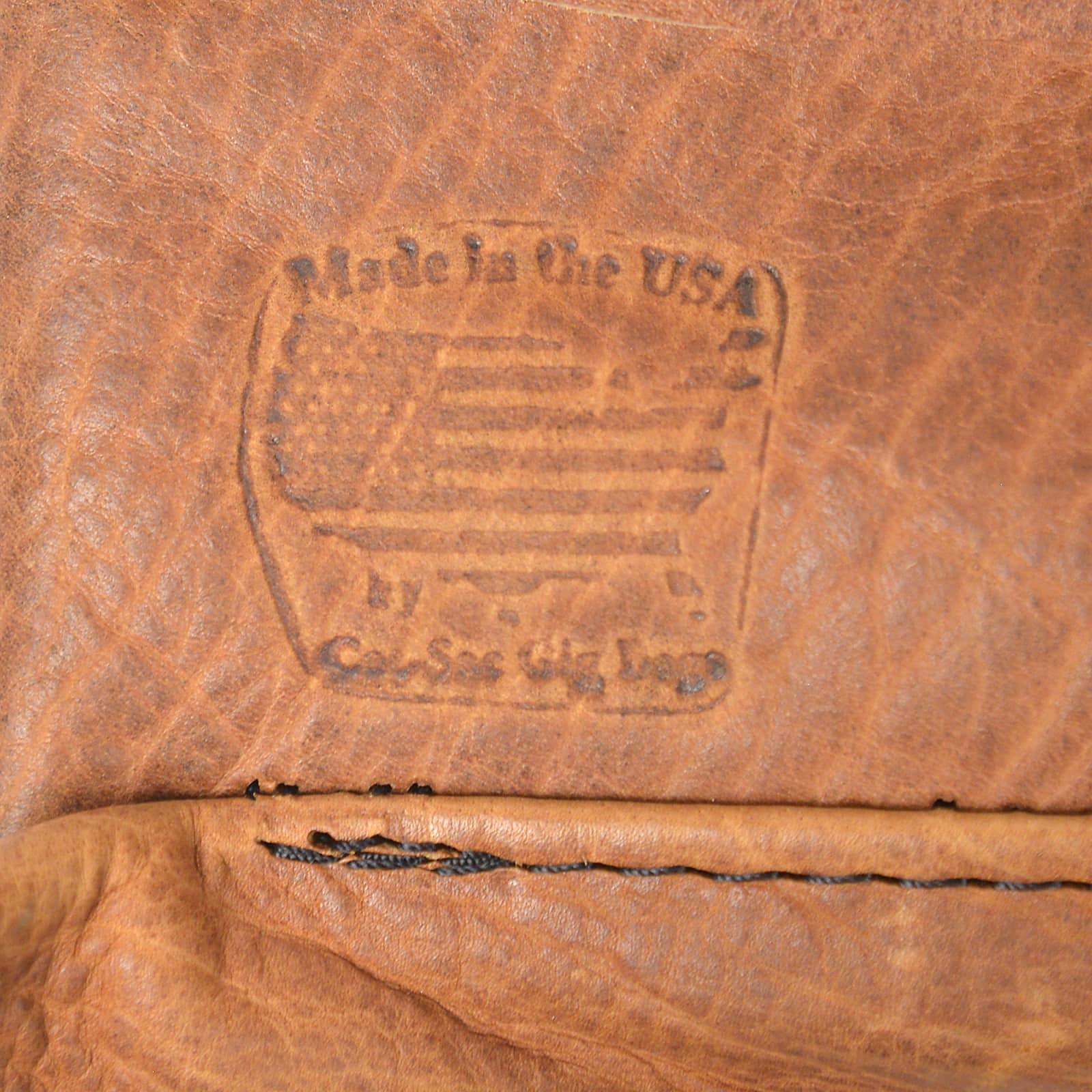 Cac Sac Leather Stick Bag Brown – Chicago Music Exchange