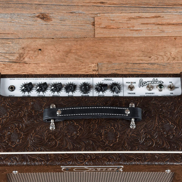Carr Rambler 28/14W 1x12 6L6 Class A Tremolo & Reverb Combo Cowboy w/F ...