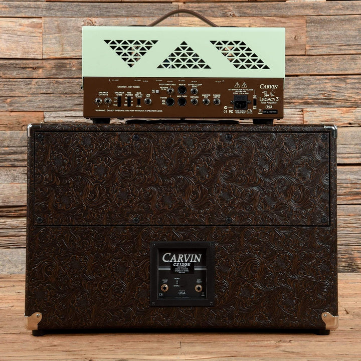 Carvin Legacy 3 Model VL300 Steve Vai Signature 100w Head w/Matching 2 ...