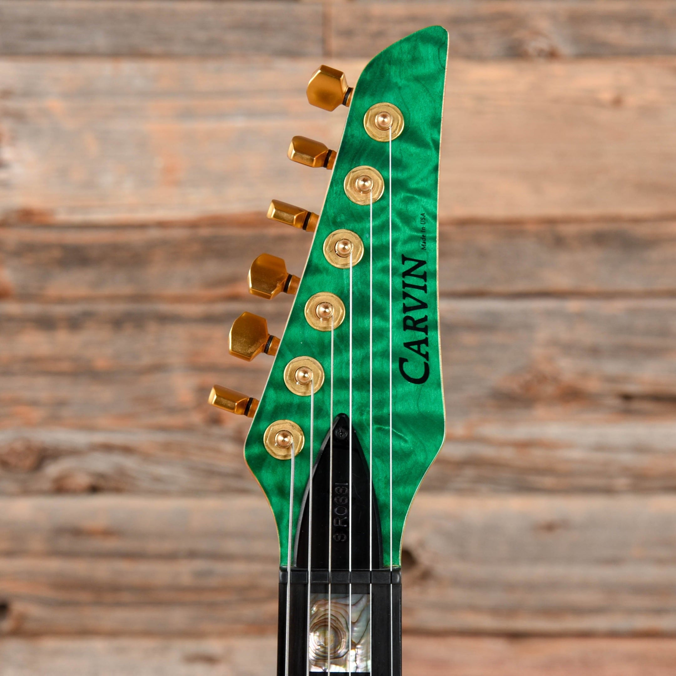 Carvin DC400 Transparent Green 2001 – Chicago Music Exchange