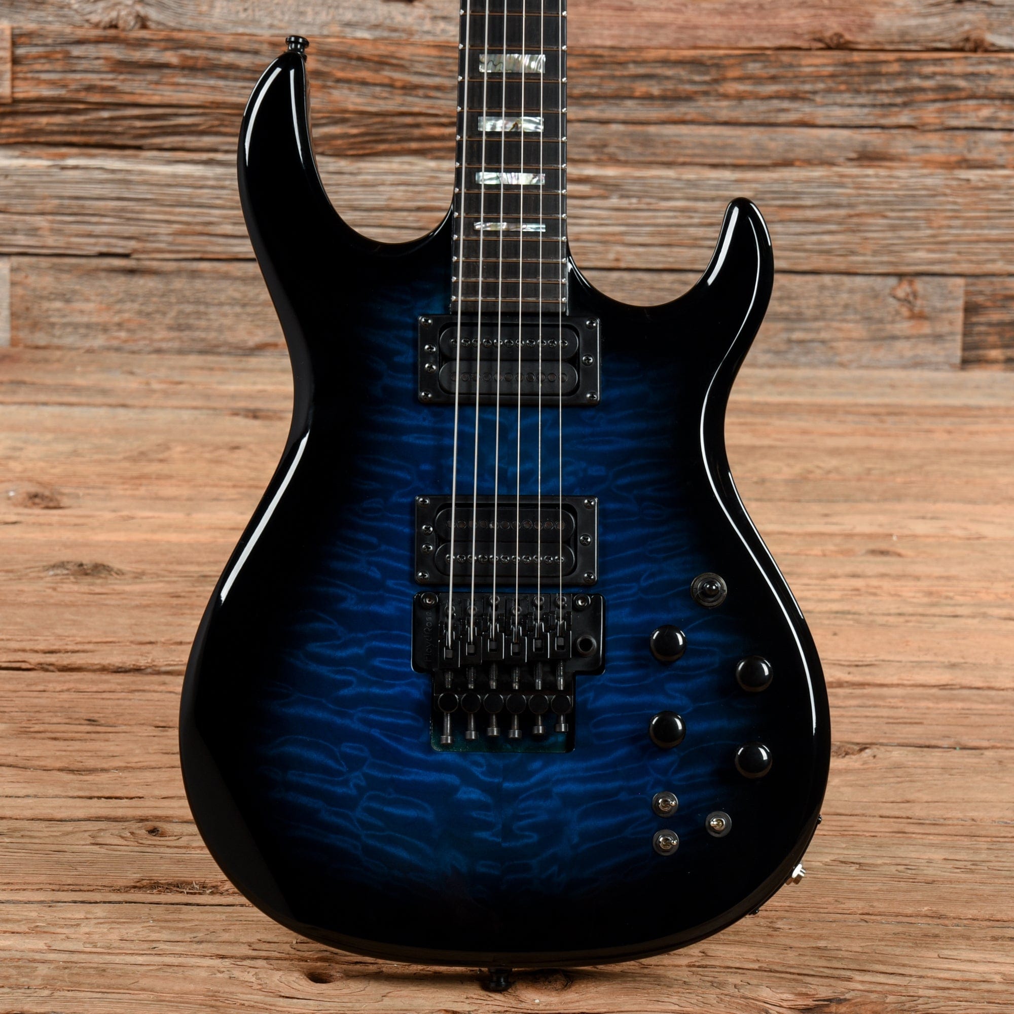 Carvin DC400C Tranparent Blue – Chicago Music Exchange