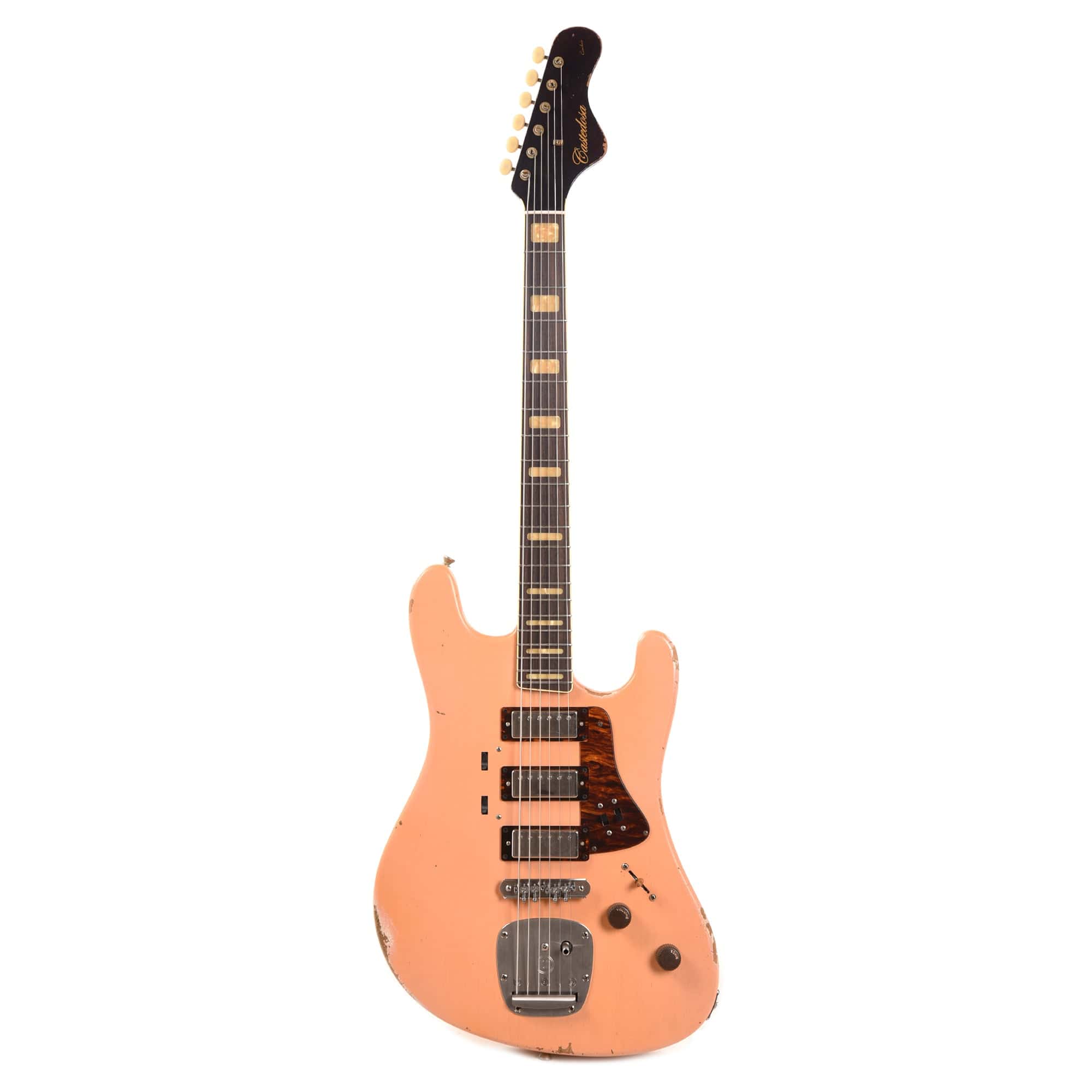 Castedosa Conchers Baritone Aged Shell Pink w/Integrated Fuzz Circuit ...