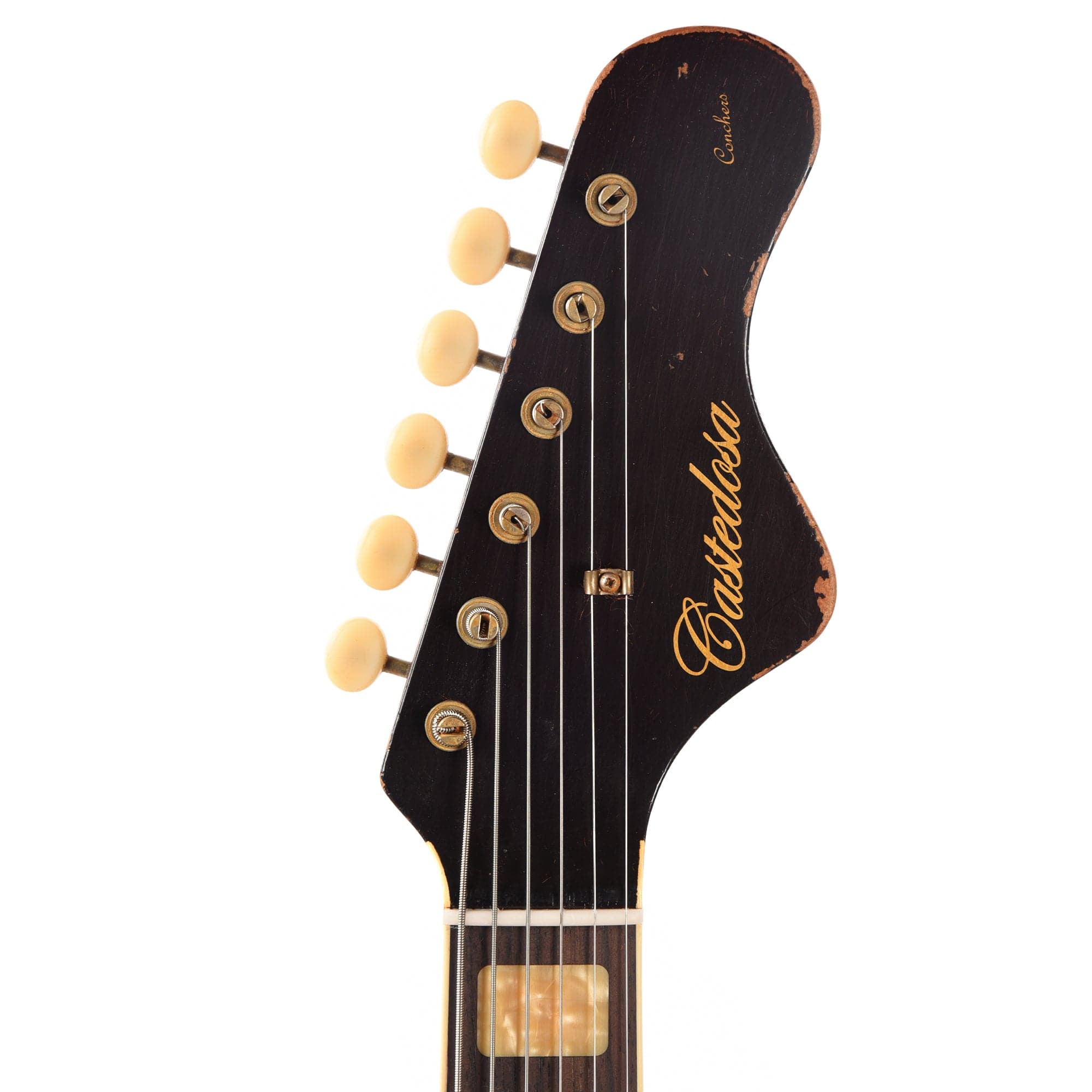 Castedosa Conchers Baritone Aged Shell Pink w/Integrated Fuzz Circuit ...