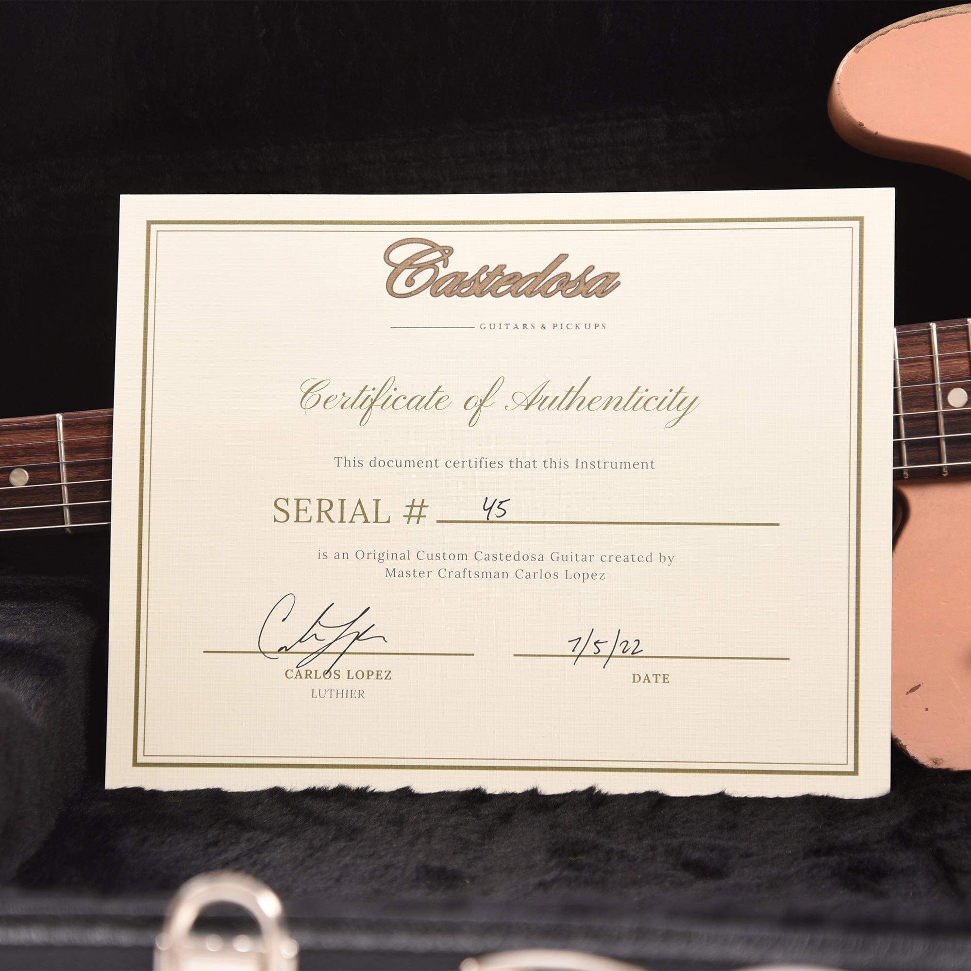 Castedosa Marianna Standard Aged Shell Pink – Chicago Music Exchange