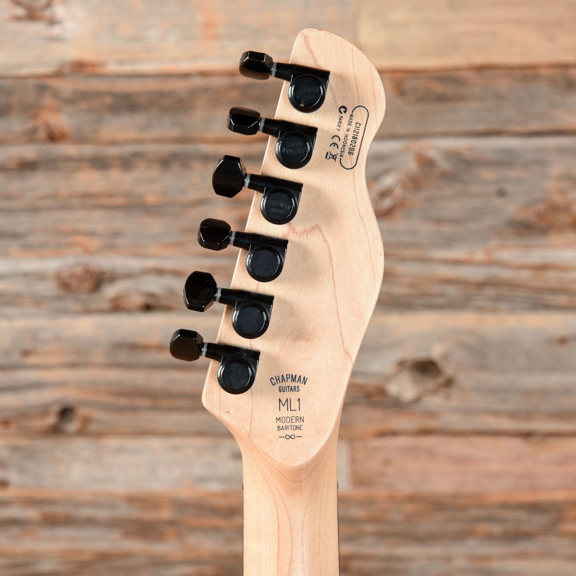 Chapman ML-1 Modern Baritone Transparent Black – Chicago Music Exchange