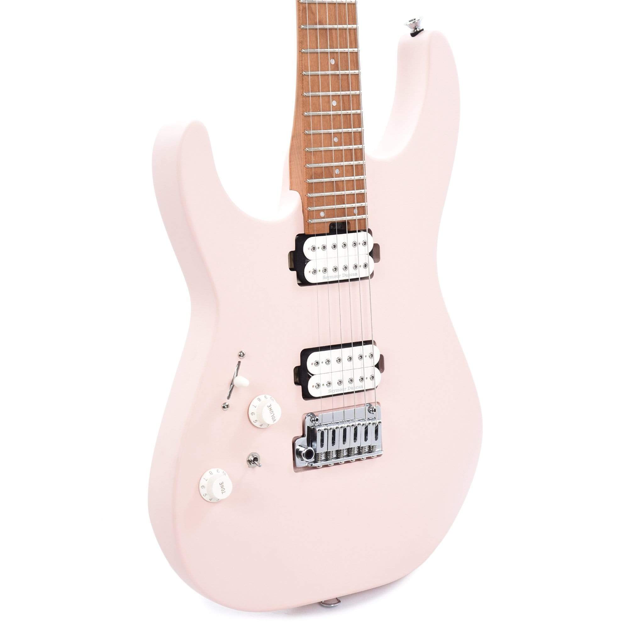 Charvel Pro-Mod DK24 HH 2PT CM LH Satin Shell Pink – Chicago Music Exchange