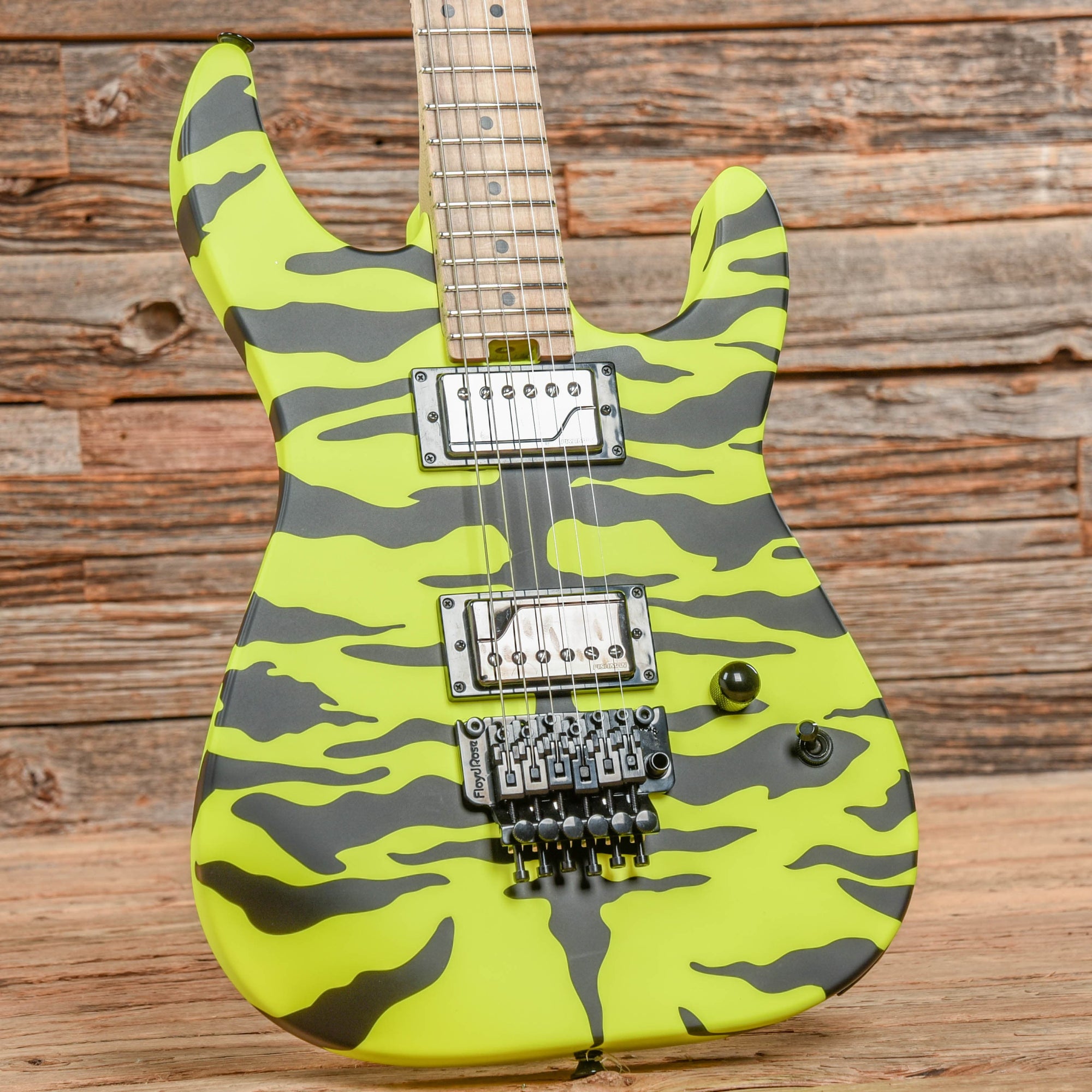 Charvel Satchel Signature Pro-Mod DK22 HH FR Yellow Bengal – Chicago ...