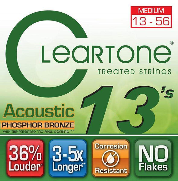 Cleartone Medium Gauge Coated Acoustic Strings – Chicago Music Exchange