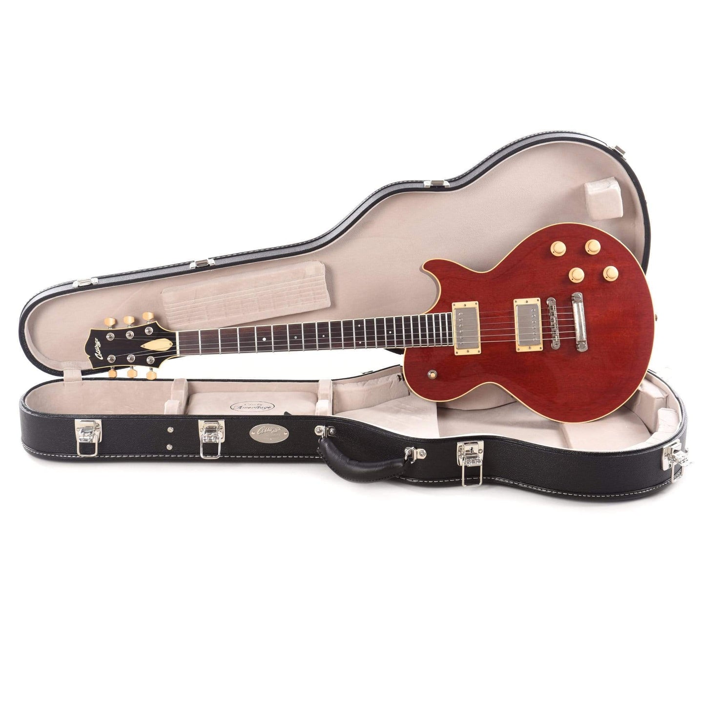 Collings City Limits Deluxe Mahogany Aged Crimson w/ThroBak Custom ER ...