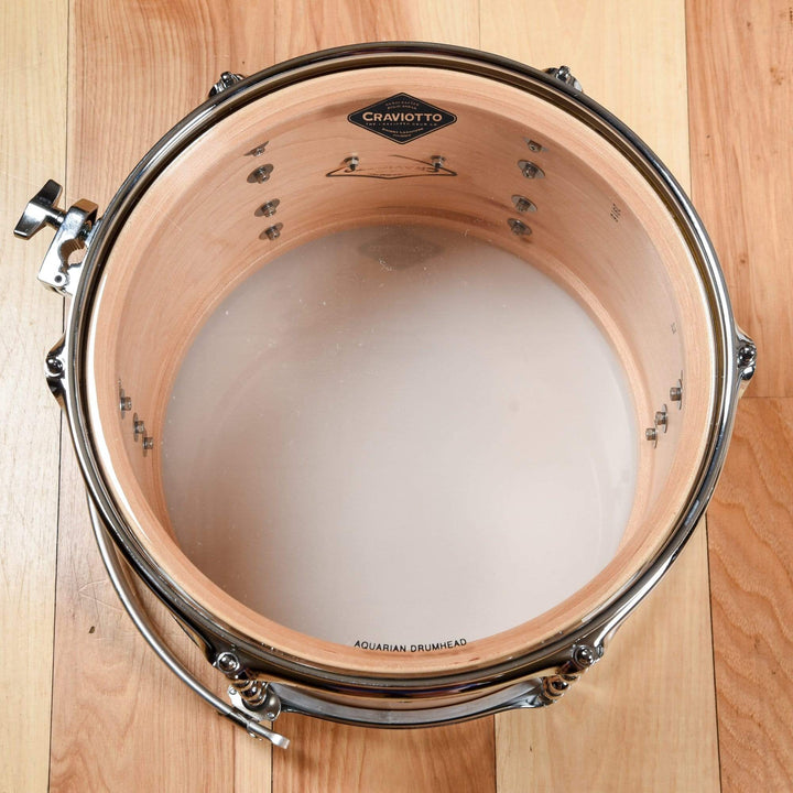 Craviotto 10/12/14/16/22 5pc. Drum Kit Solid Shell Maple w/Maple Inlay – Chicago Music Exchange