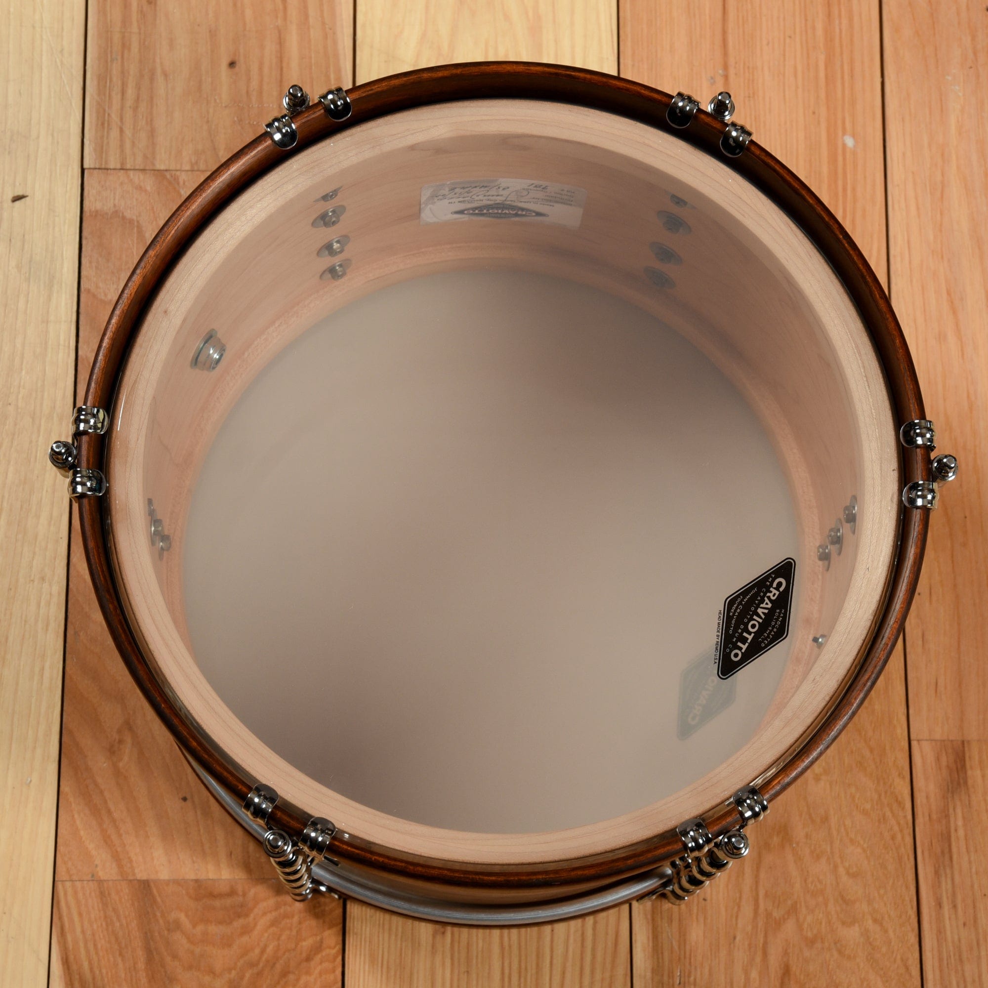 Craviotto 12/14/20 3pc. Solid Maple Super Swing Drum Kit w/Walnut Inla ...